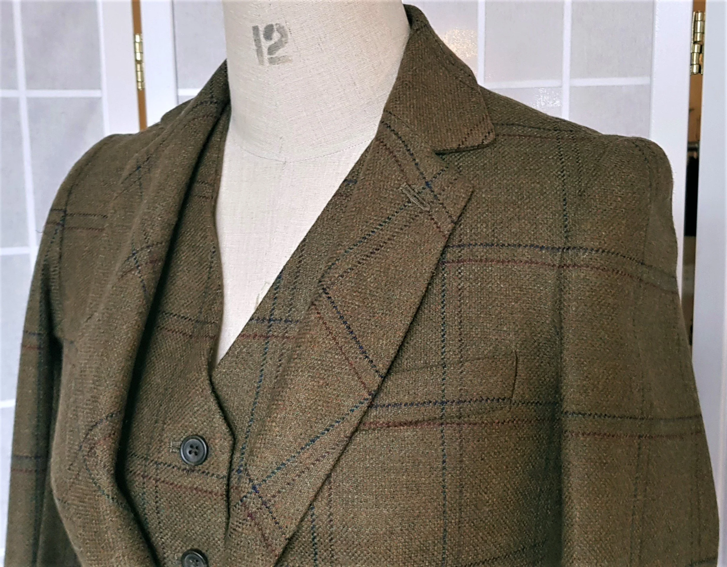 Women's 3 Piece suit in Lovat Mill Teviot Tweed — TWEED ADDICT