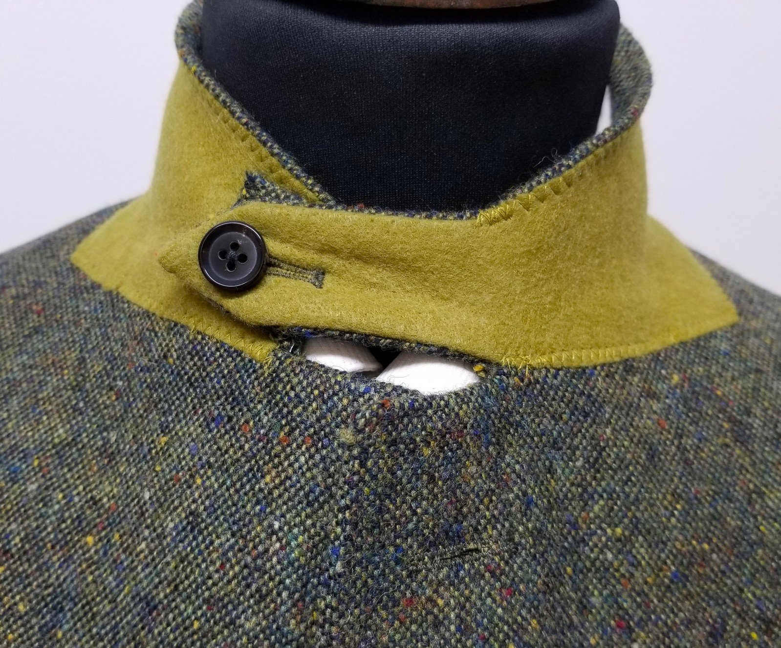 Jacket and Waistcoat in Green Donegal Tweed by Magee — TWEED ADDICT