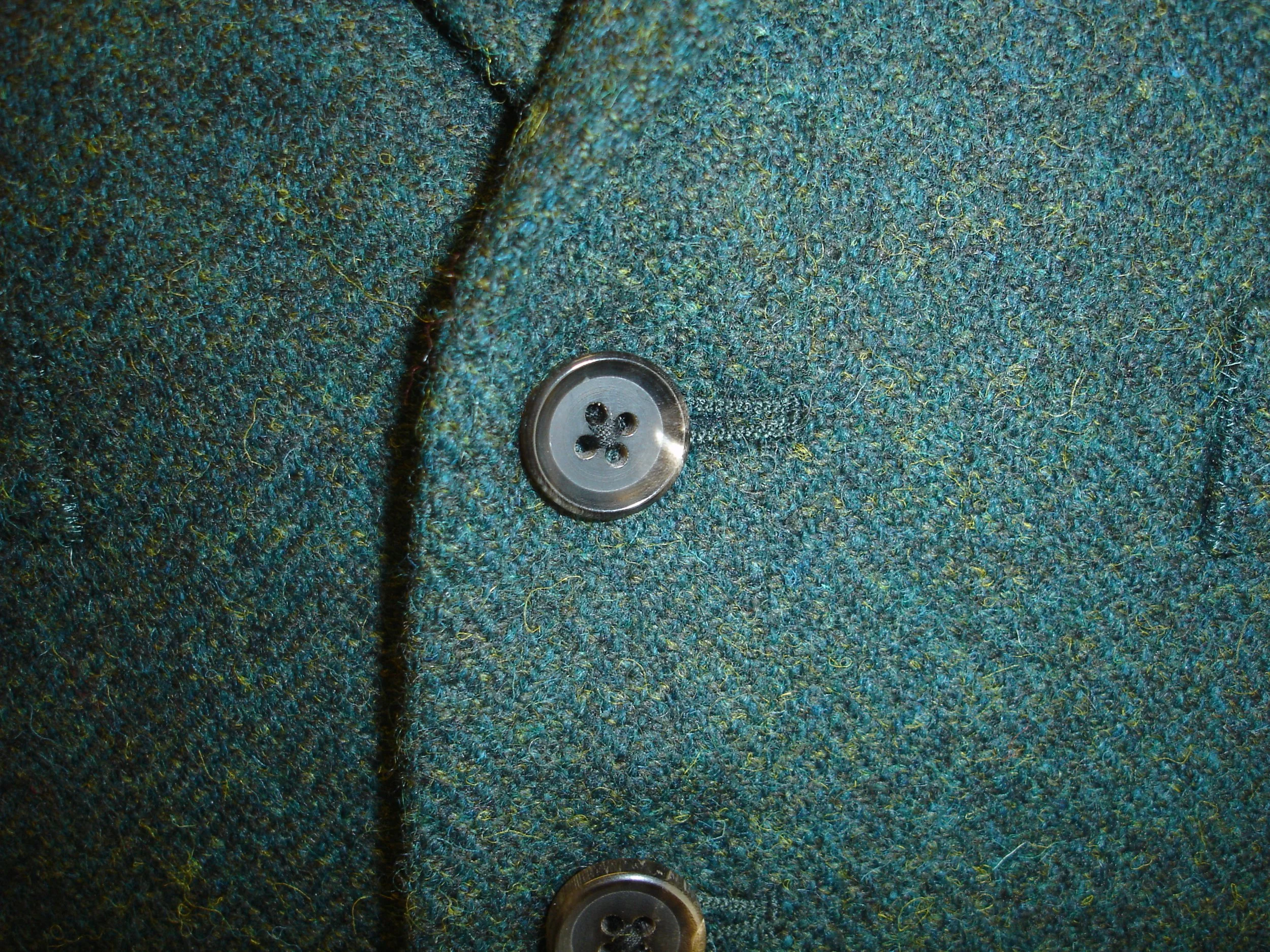 3 Piece Suit in Deep Green Herringbone Yorkshire Cheviot Tweed — TWEED ...