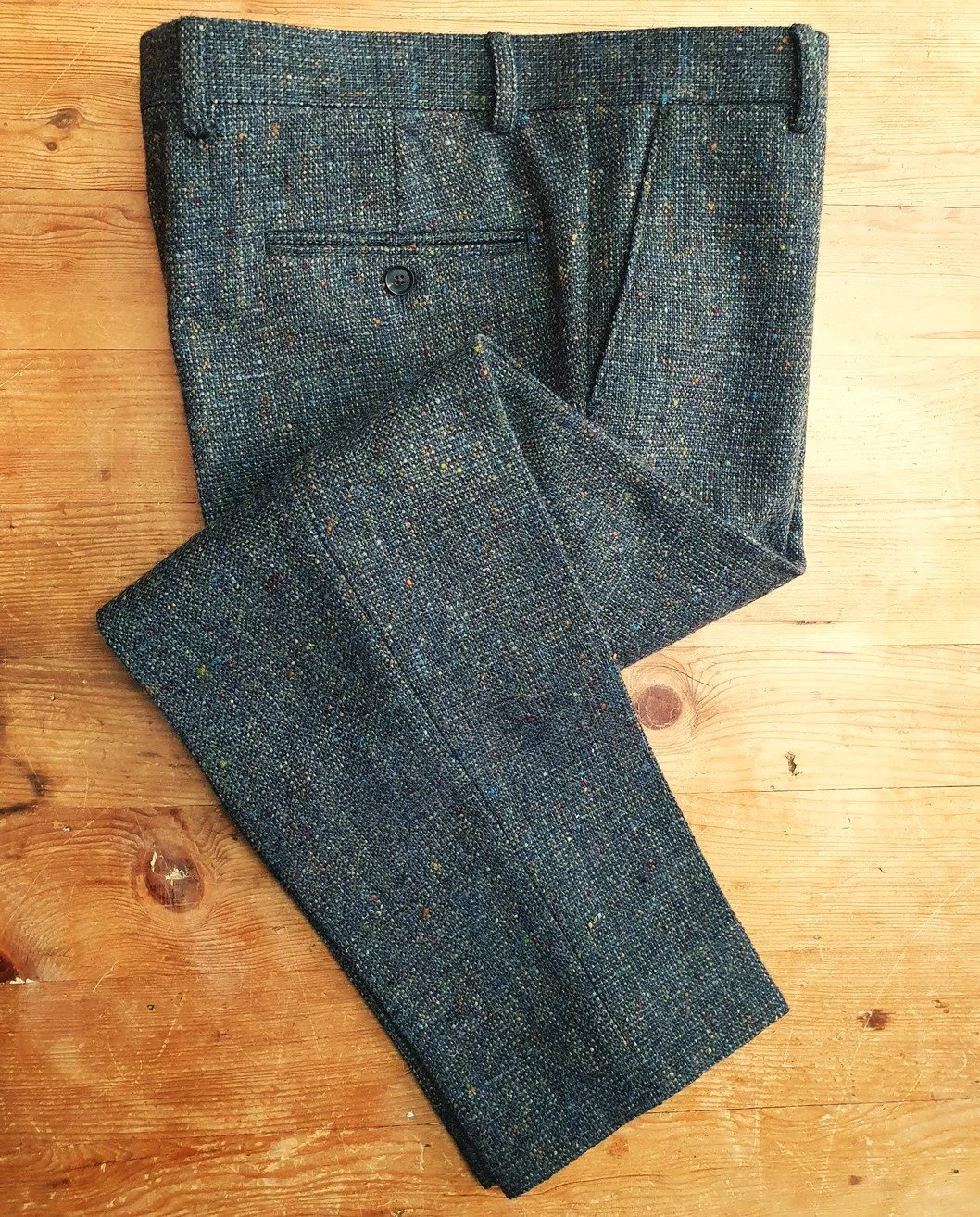 3 Piece Suit in Molloy and Sons Donegal Tweed — TWEED ADDICT