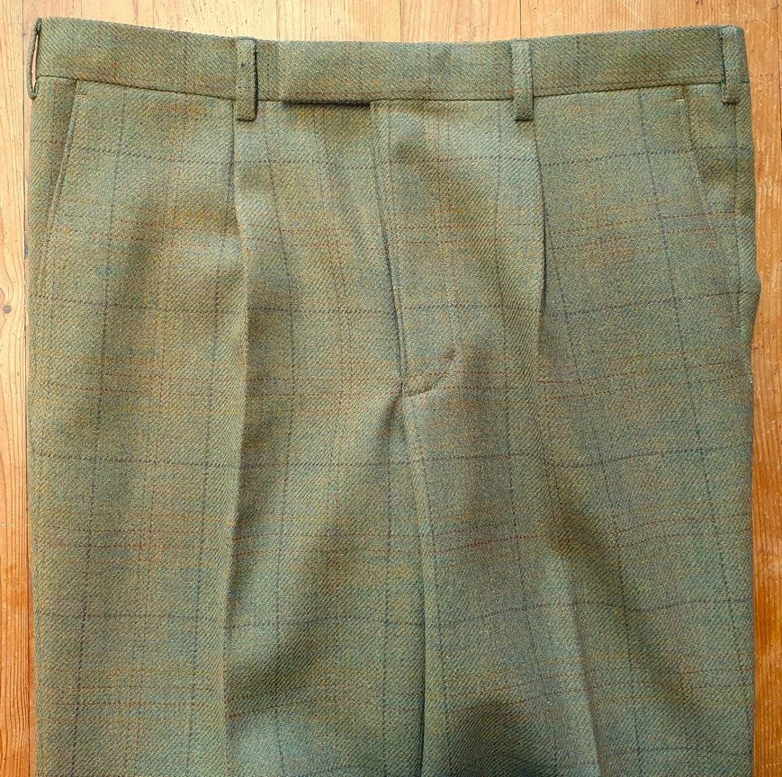 3 Piece Suit in Lovat Mill Kirkton Green Check Tweed — TWEED ADDICT
