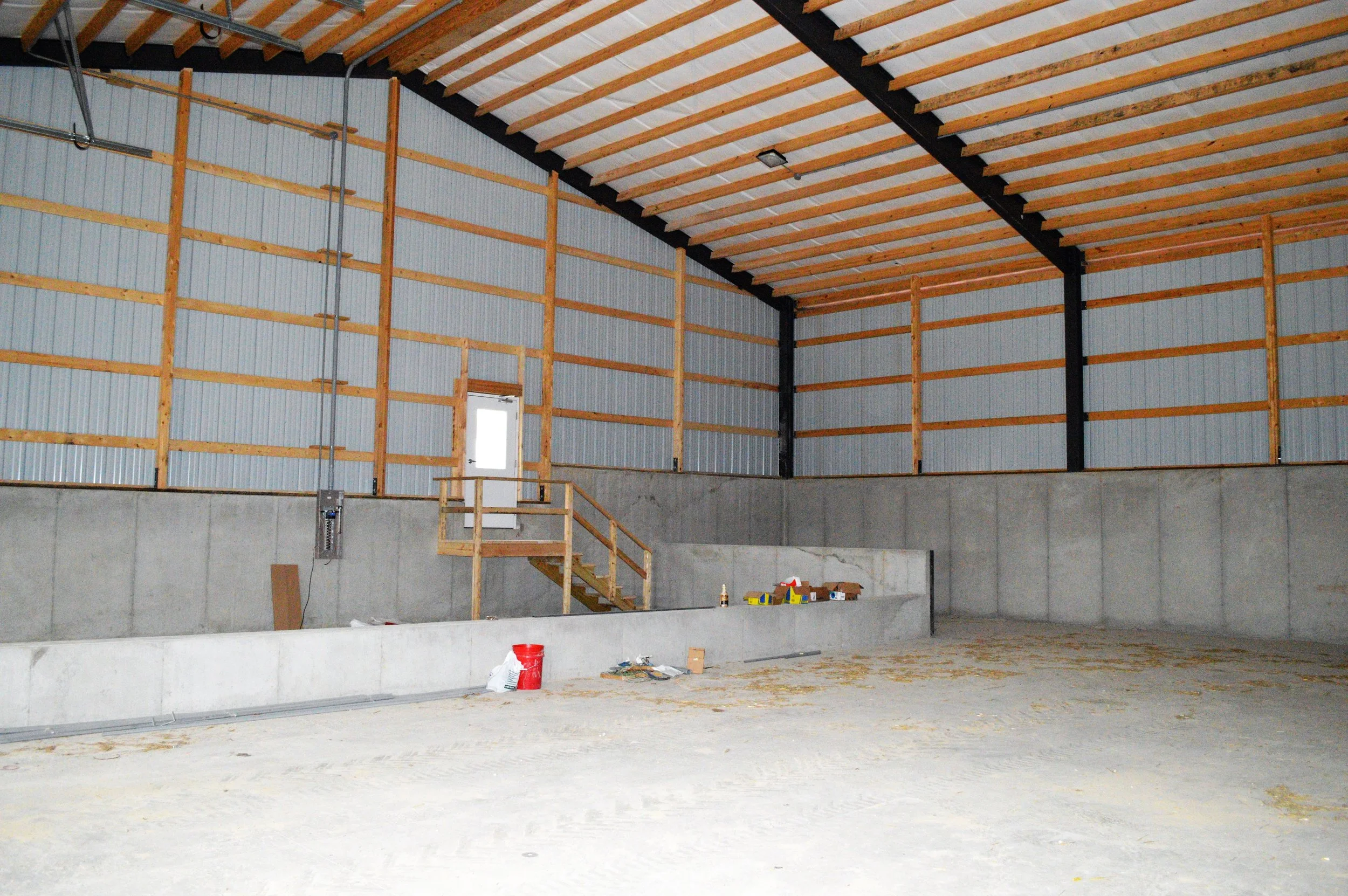 Redlin Dairy Farm Commodity Building | Bayland Buildings, Inc ...