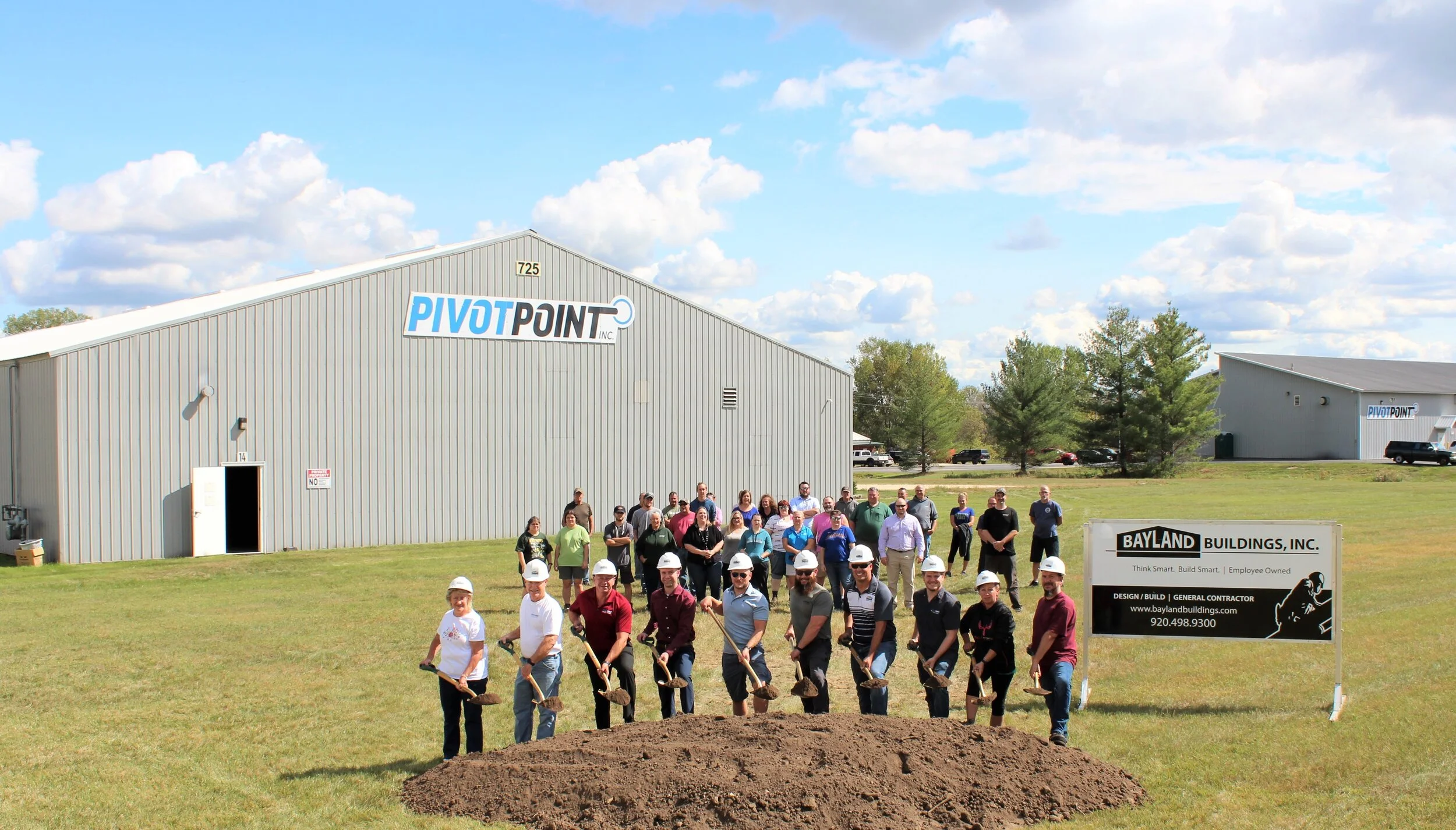 PIVOT POINT INCORPORATED EXPANDS — Bayland Buildings