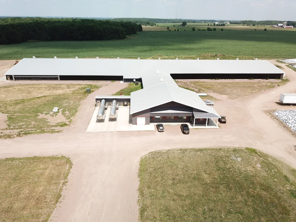 Tunnel Ventilated Freestaall Barn Dairy — Bayland Buildings