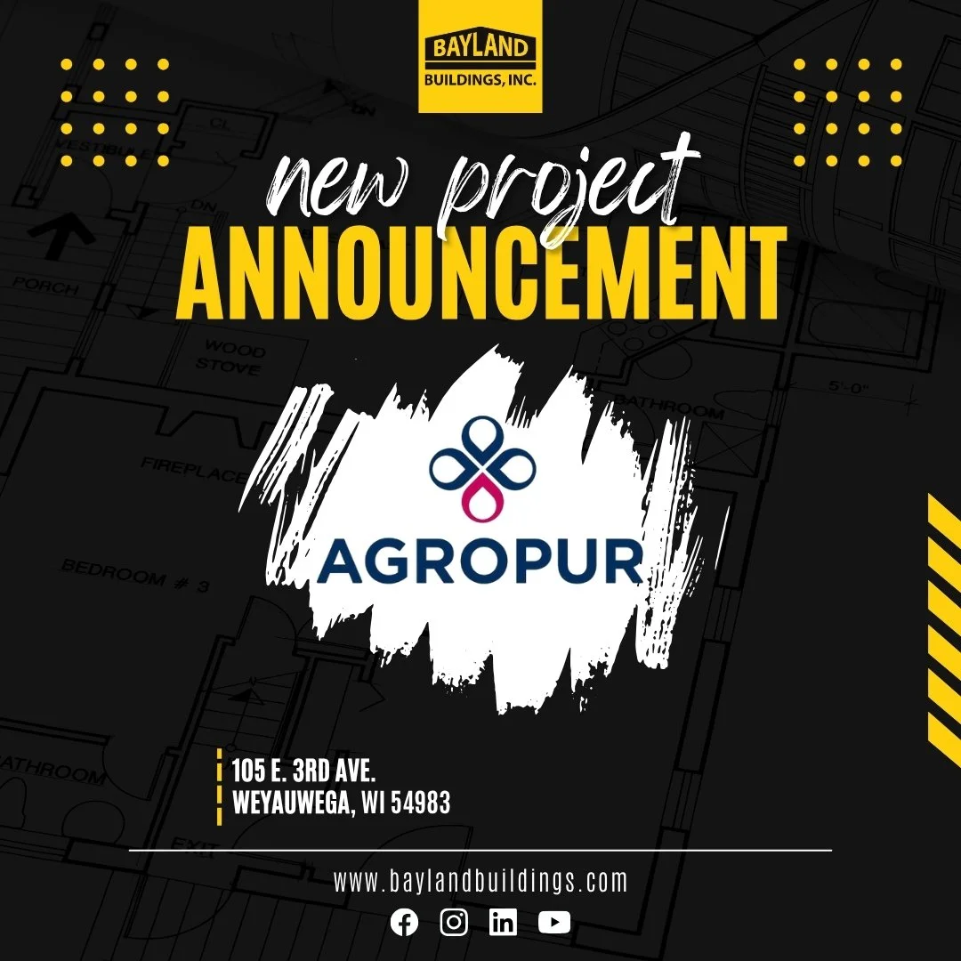 Agropur Announces New Project in Weyauwega, WI — Bayland Buildings