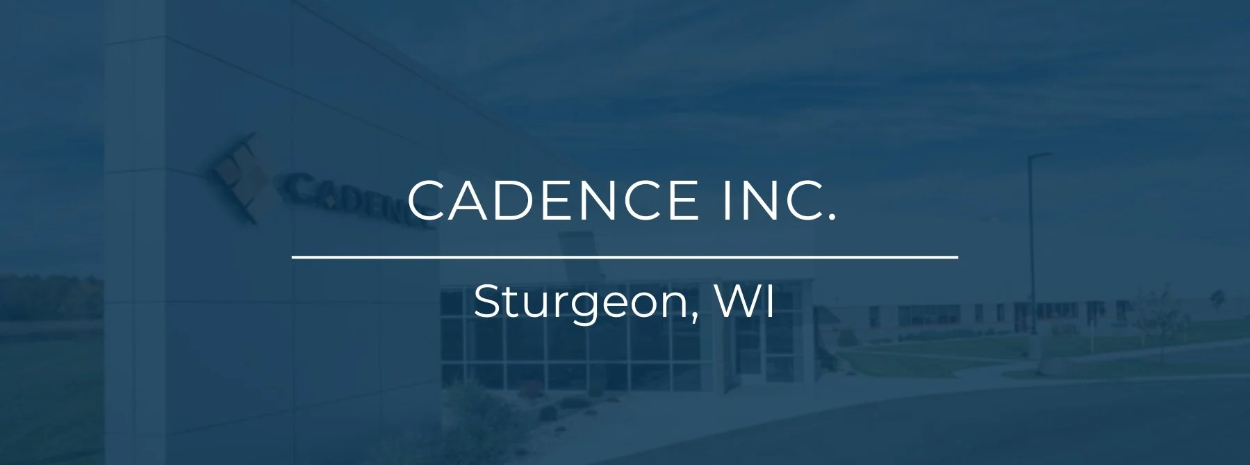 Candence - Manufacturing — Bayland Buildings