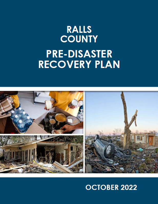 Pre-Disaster Recovery Plans — Mark Twain Regional Council of Governments