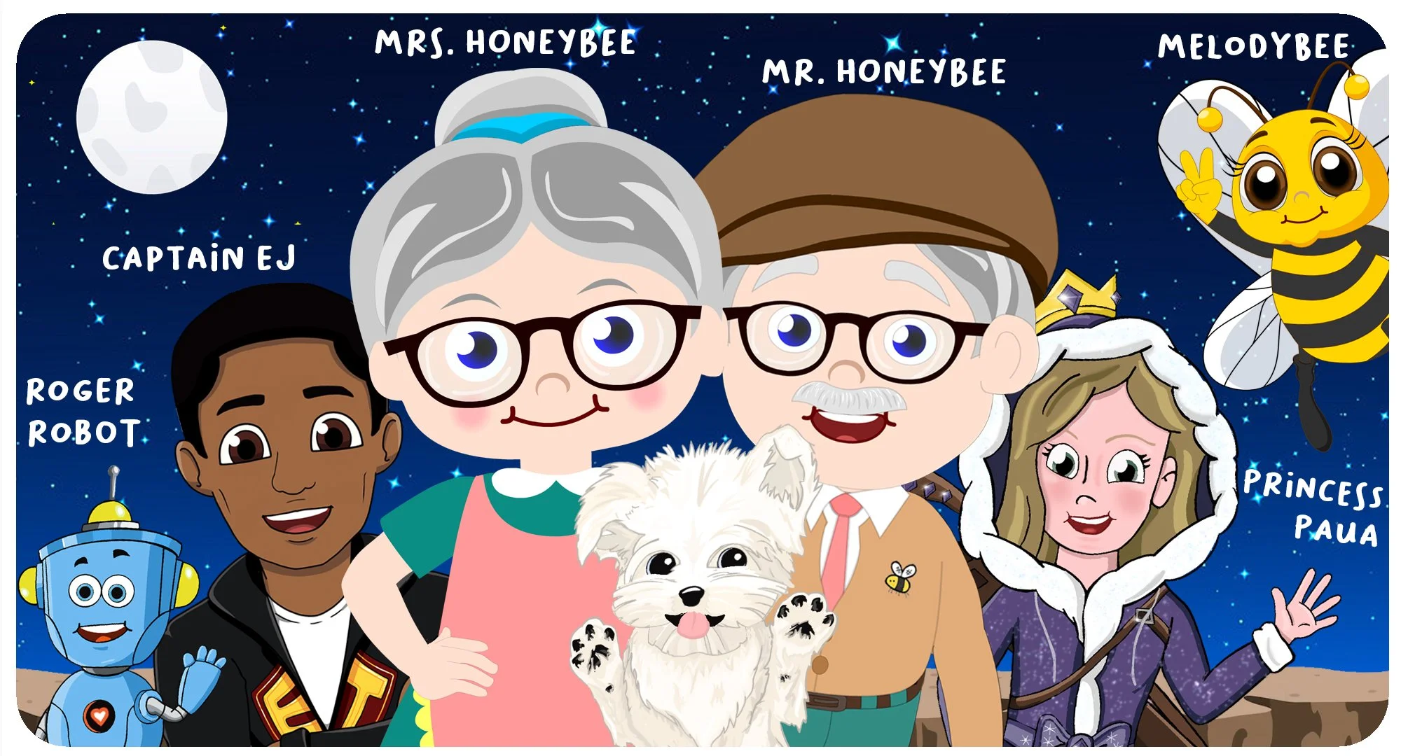 Meet My Friends — Mrs. Honeybee & Friends