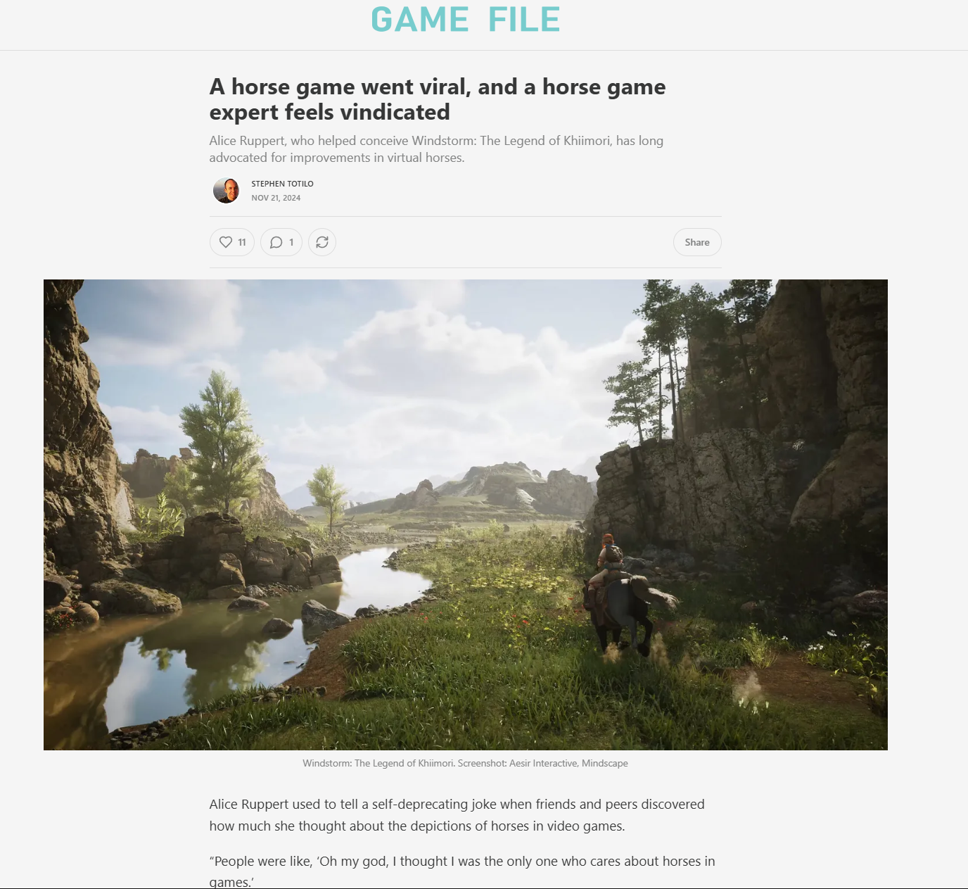 Recommended: A horse game went viral, and a horse game expert feels ...