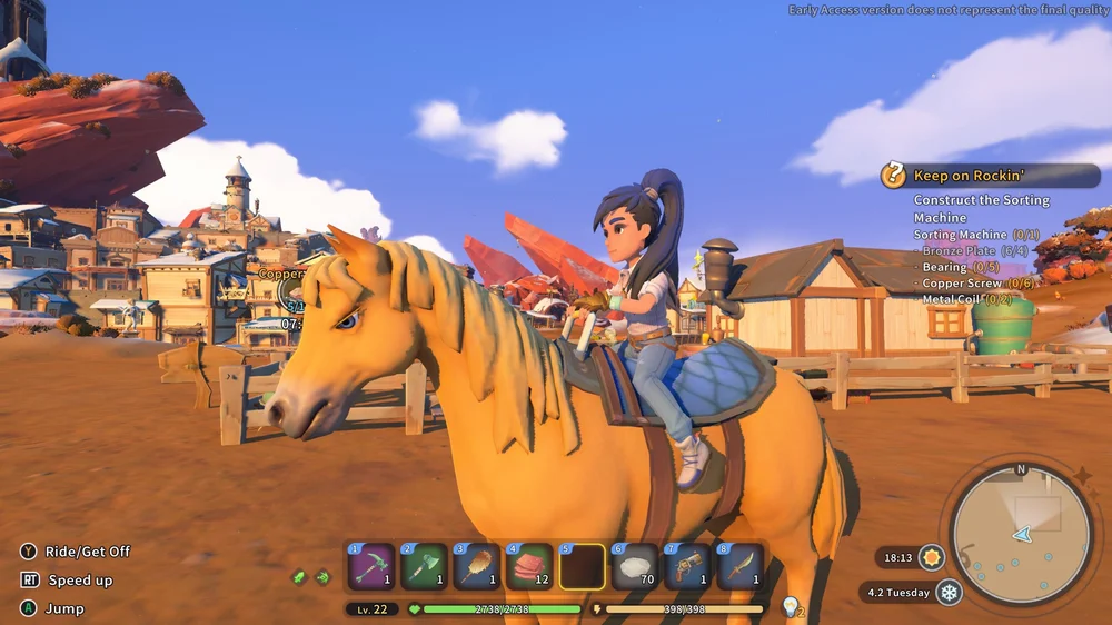My Time At Sandrock Early Access Review – First Look & Hopes for ...