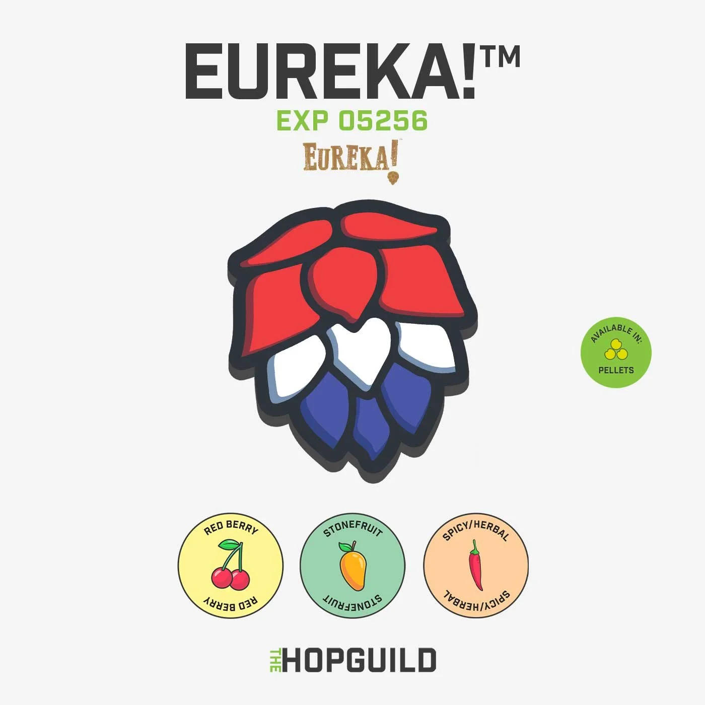 Eureka Hop Pellets - Experience the Bold Flavor - The Hop Guild — The HOPGUILD