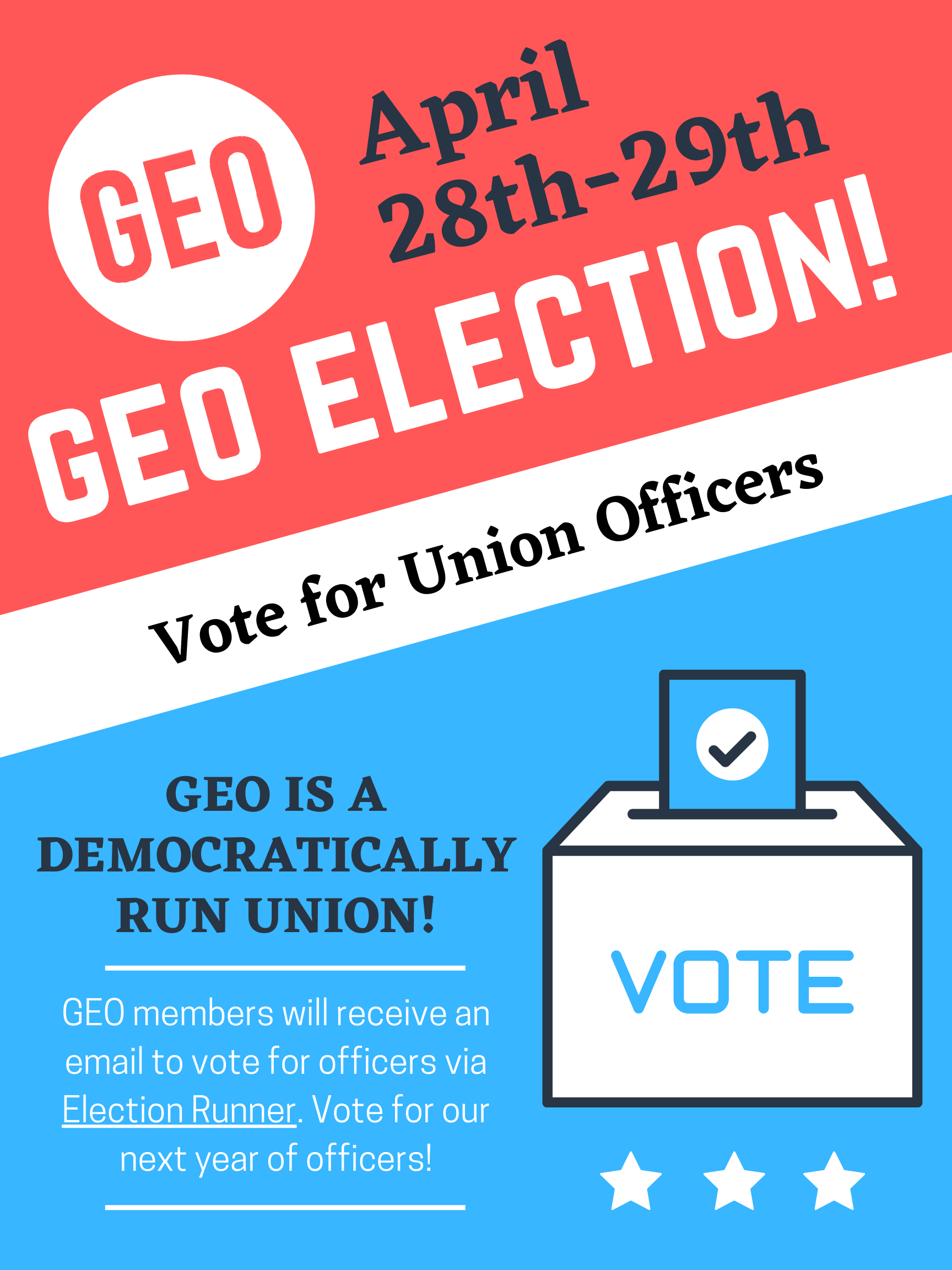 Officer Elections Announcement — Graduate Employees' Organization at UIUC