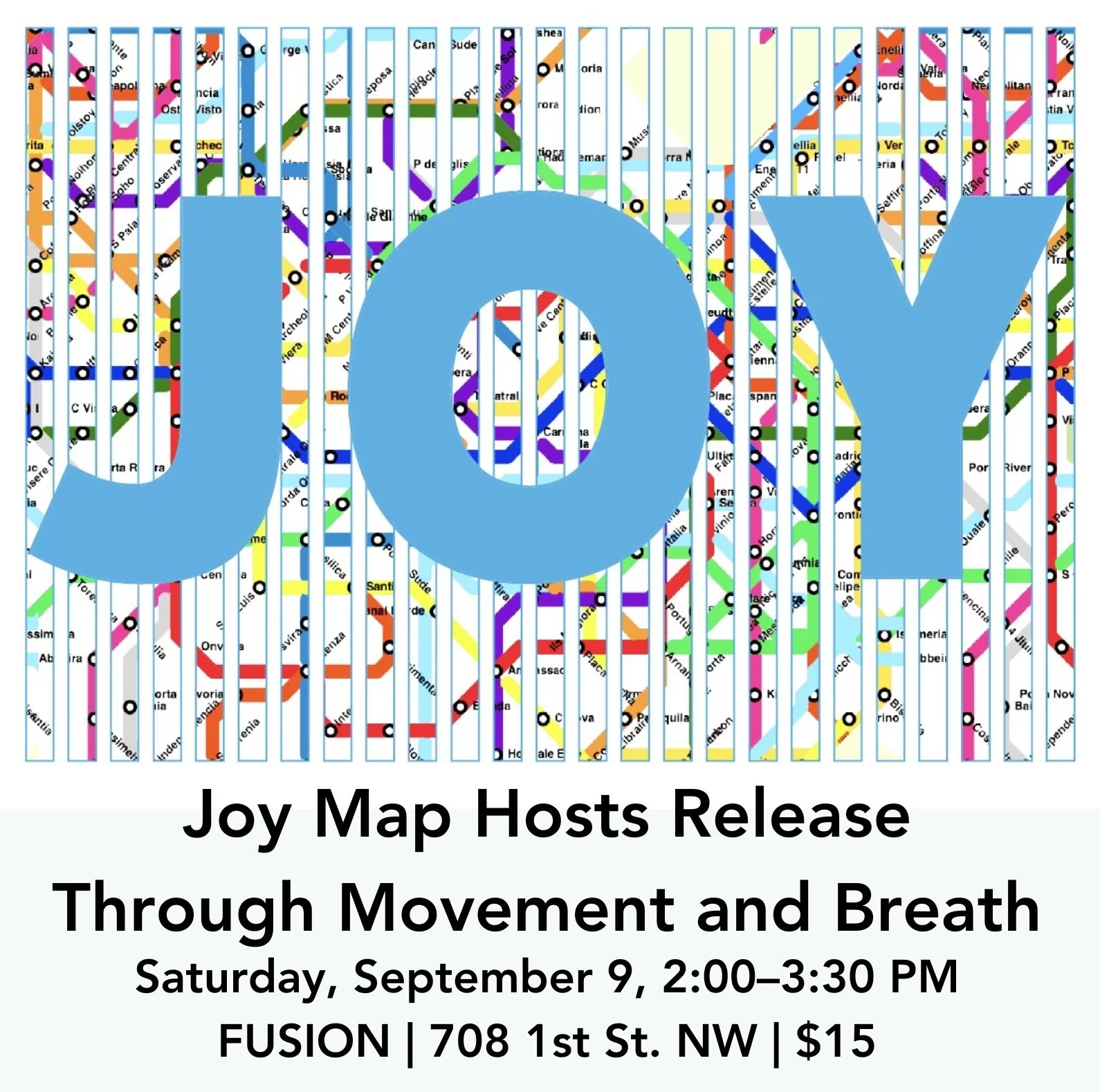 Joy Map Hosts Release Through Movement and Breath — FUSION
