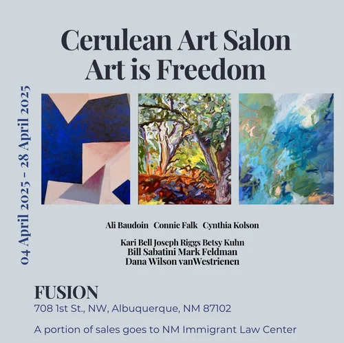 ART IS FREEDOM Exhibition by The Cerulean Art Salon Group — FUSION