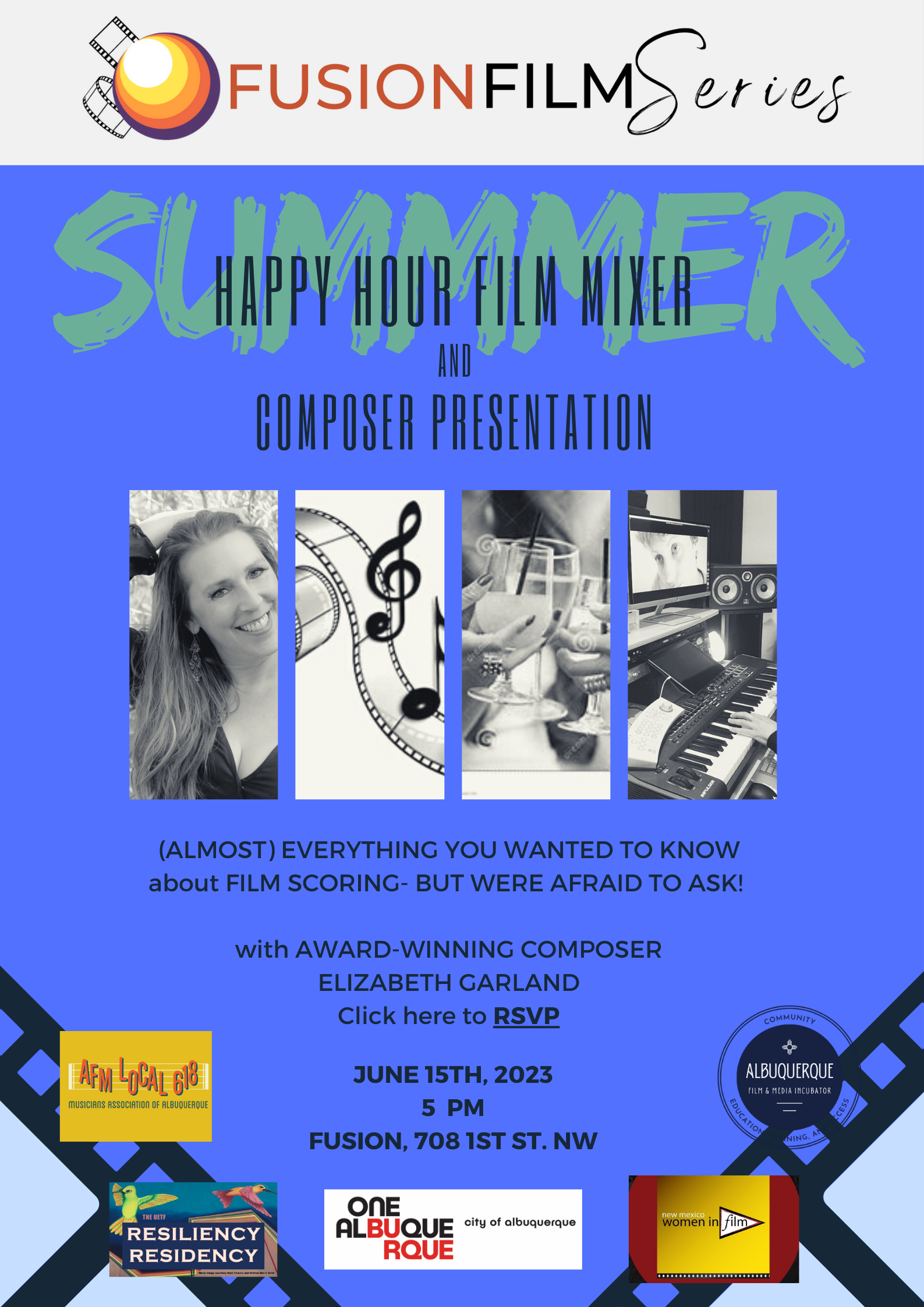 Film Industry Happy Hour Mixer and Presentation with Elizabeth Garland ...