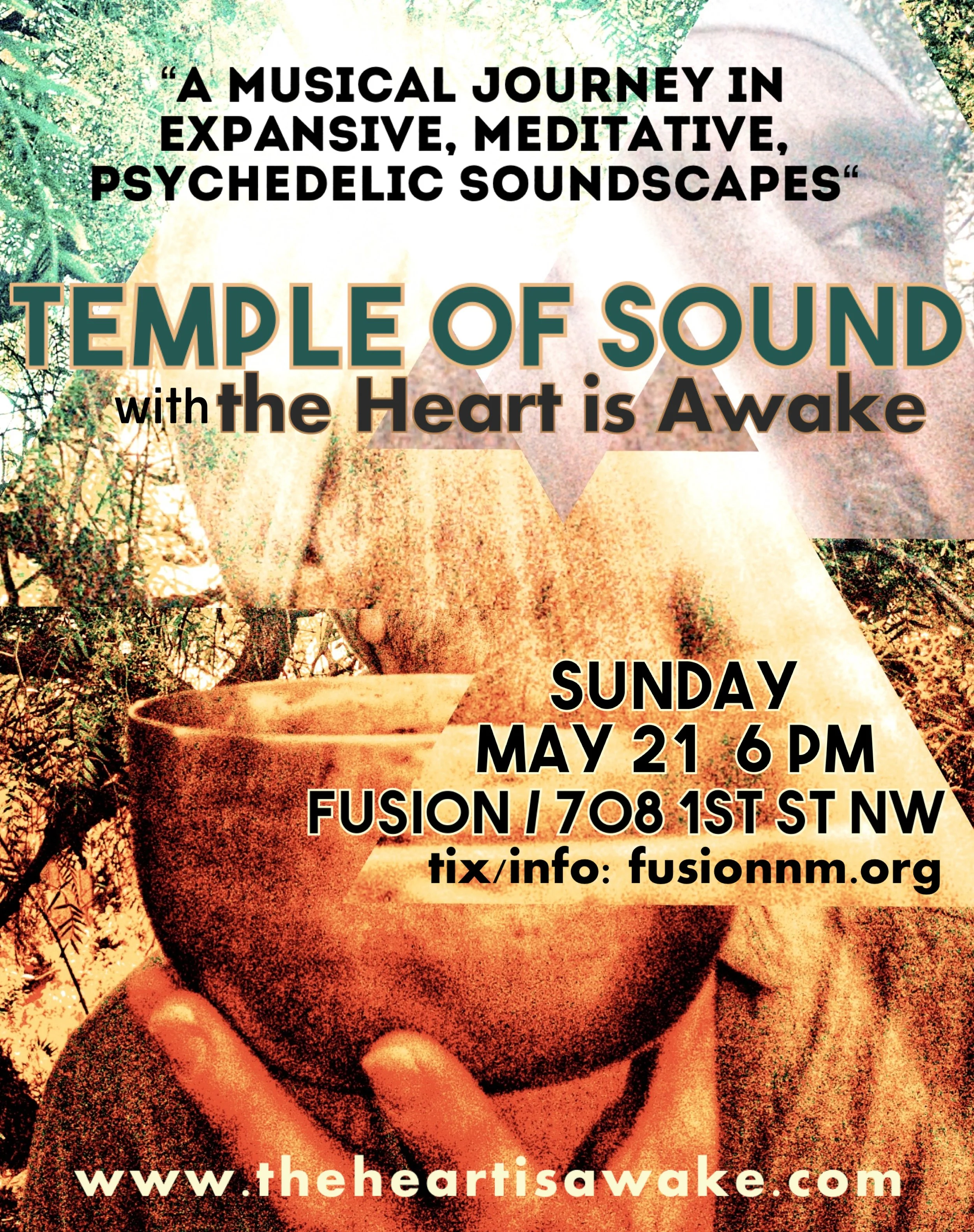 The Heart is Awake Presents TEMPLE OF SOUND — FUSION