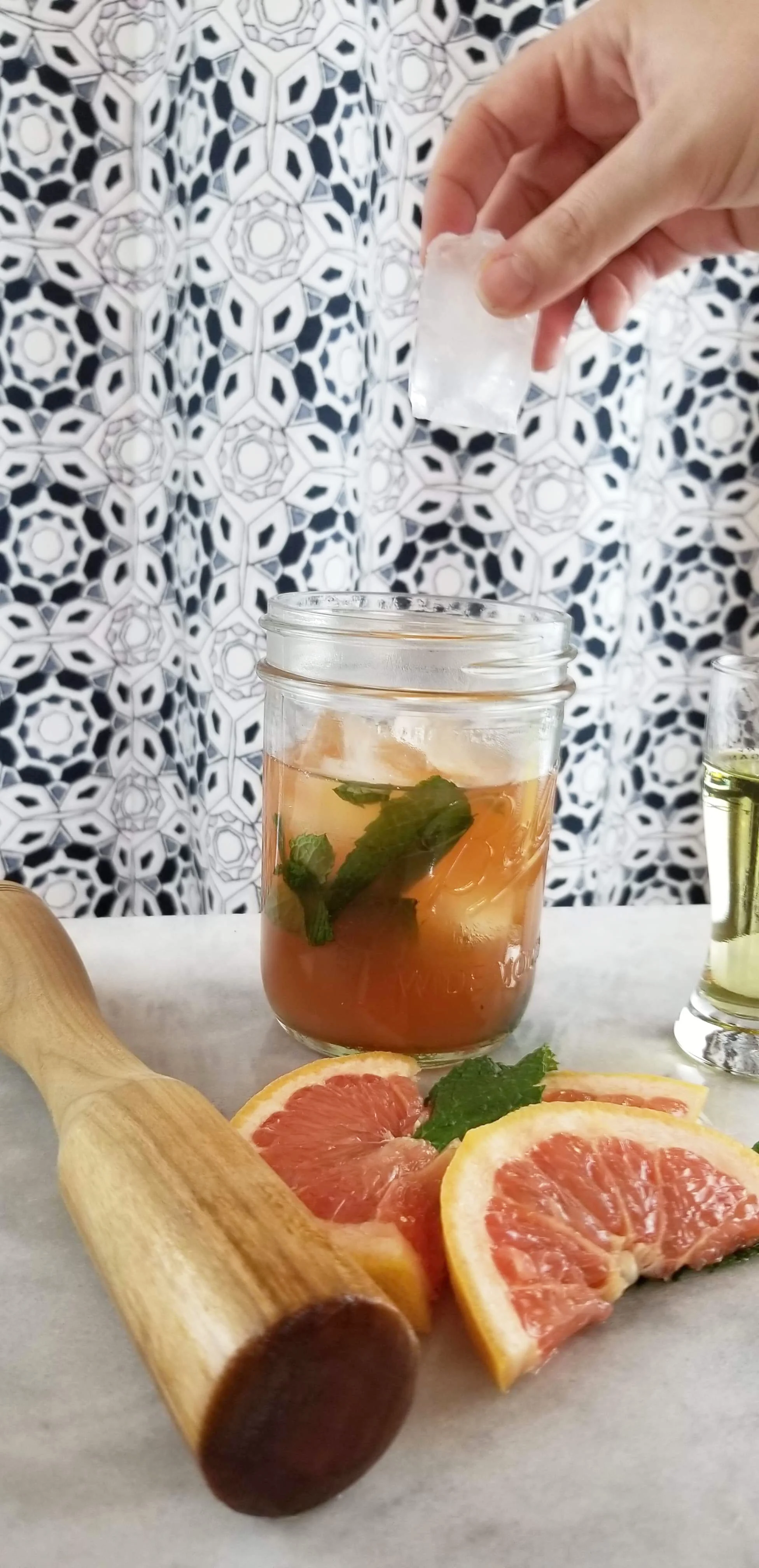 be merry: grapefruit mint julep for easter brunch — Laurel & Iron