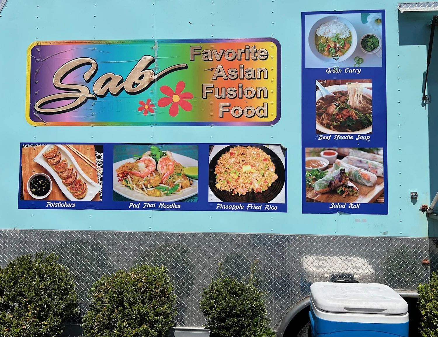 Food Truck: Sab, Favorite Asian Fusion Food — THE ARDENT GOURMET ...