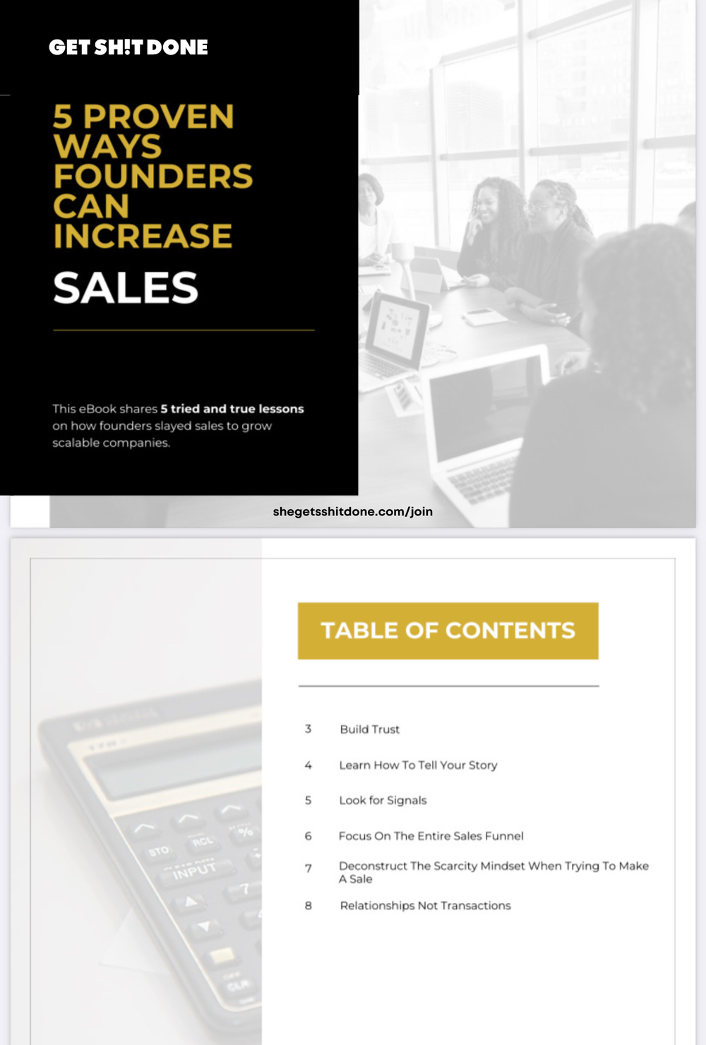 Get Sh!t Done Ultimate Sales Guide — Get Sh!t Done