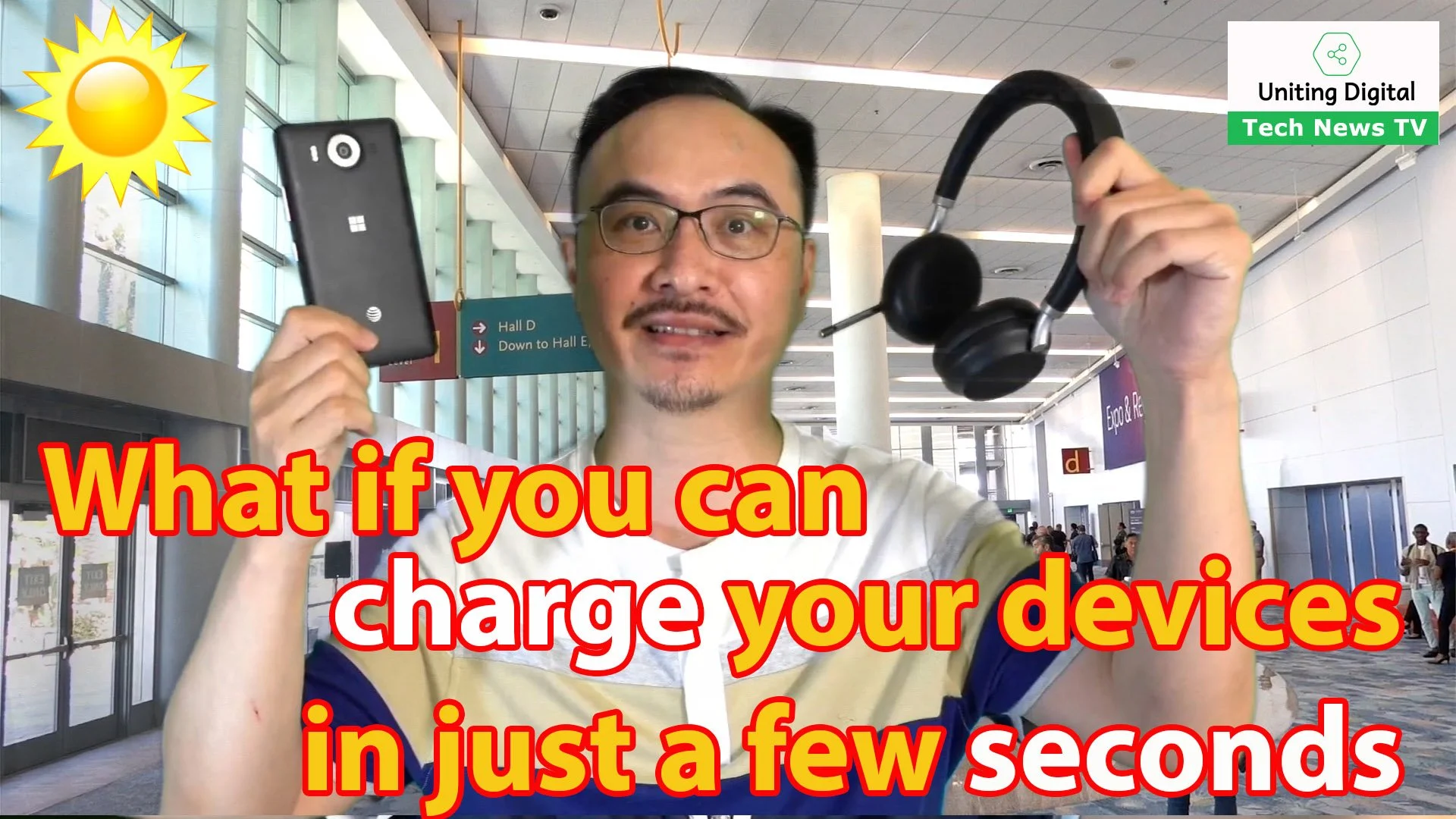What if you can charge your devices with sunlight in just a few seconds ...
