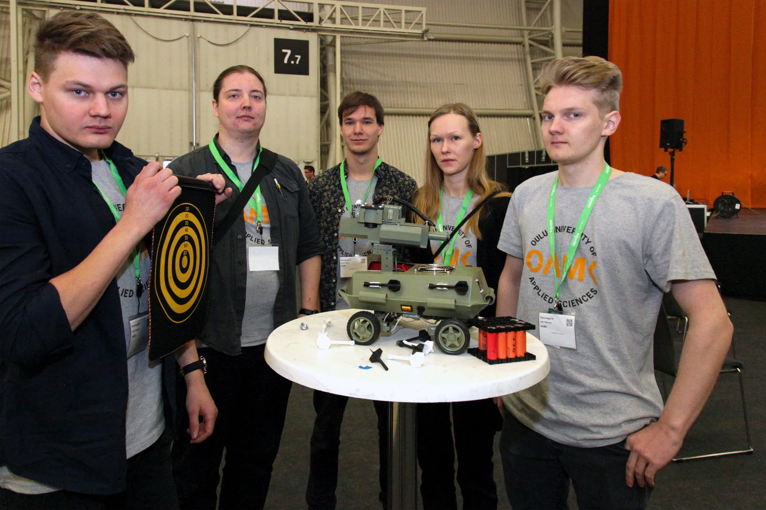 Ällistyttävät robotit -kilpailu — TiES