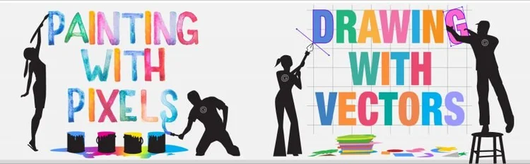 Razlika između rasterske i vektorske grafike — Machina Academy