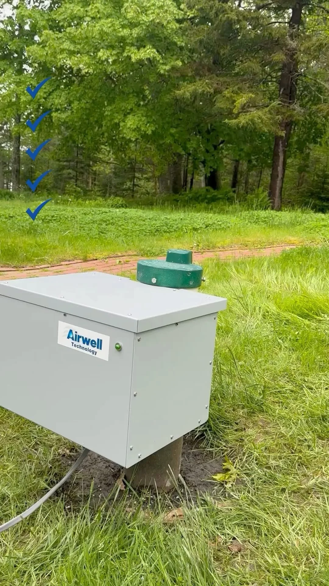 Airwell™ radon in water mitigation system — Radon Environmental