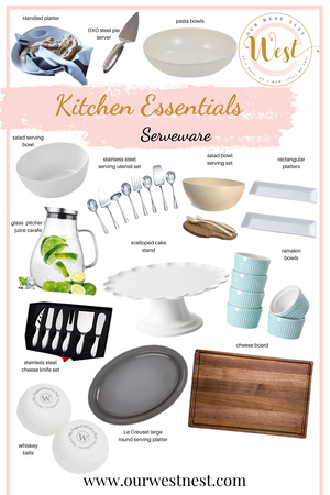 The Mega List of Kitchen Essentials for a New Home — Our West Nest