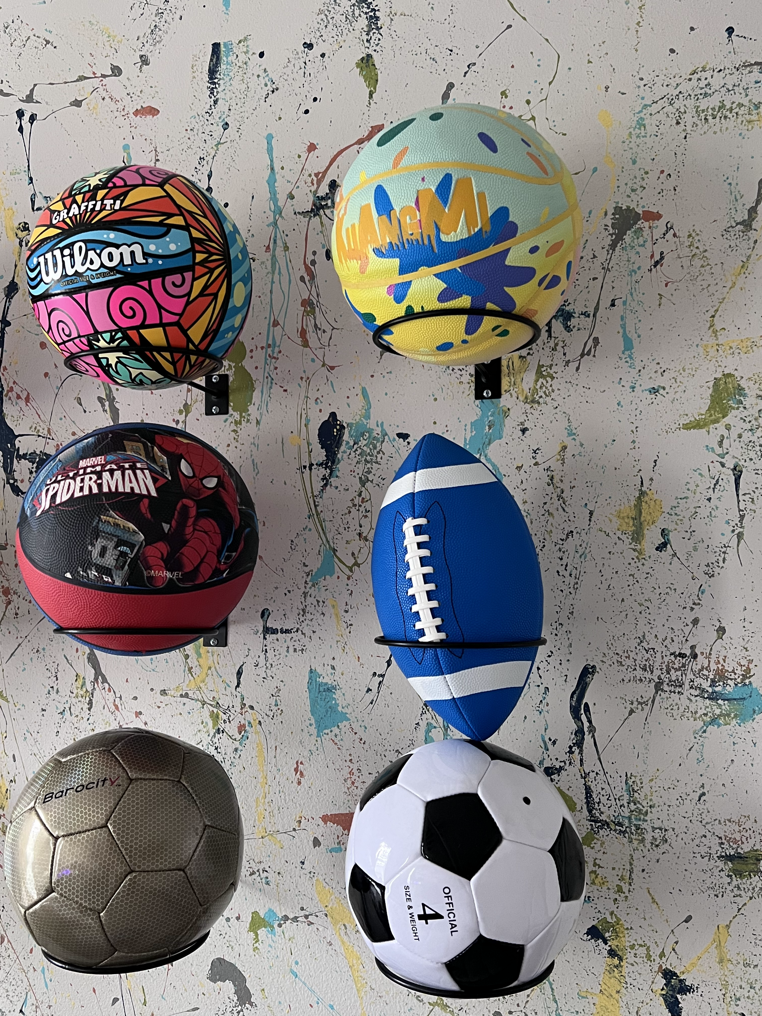 Easy DIY Sports Room Wall Décor for Boys — Our West Nest