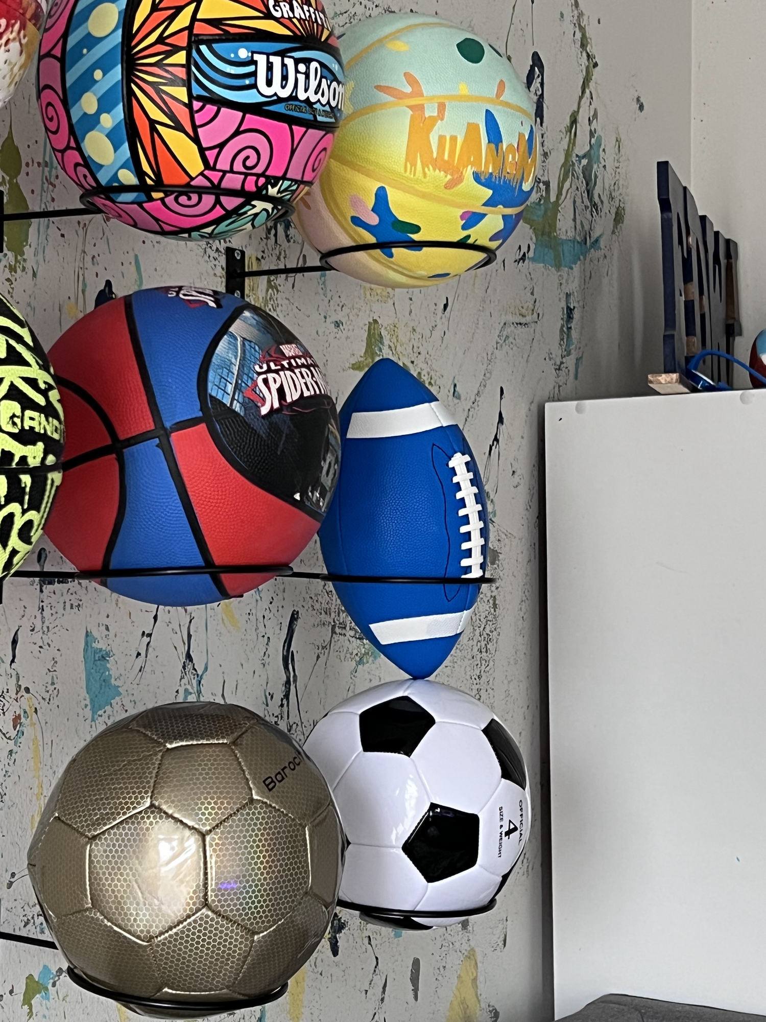 Easy DIY Sports Room Wall Décor for Boys — Our West Nest