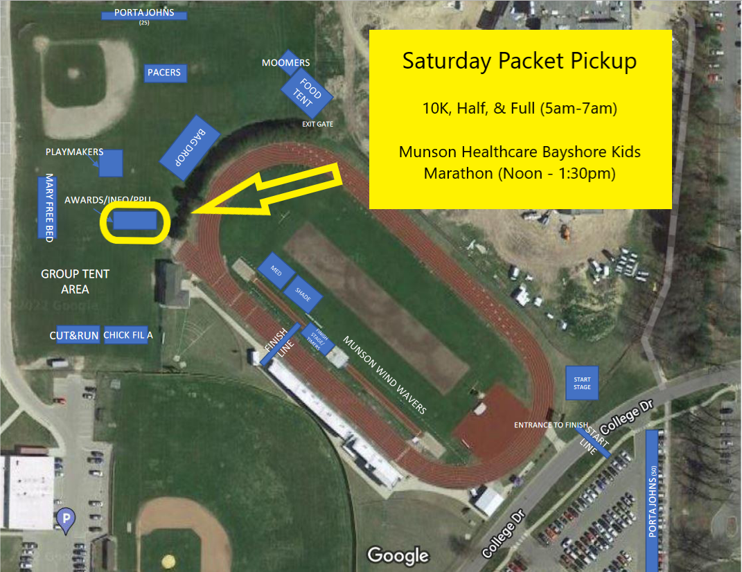 Packet Pickup — Bayshore Marathon