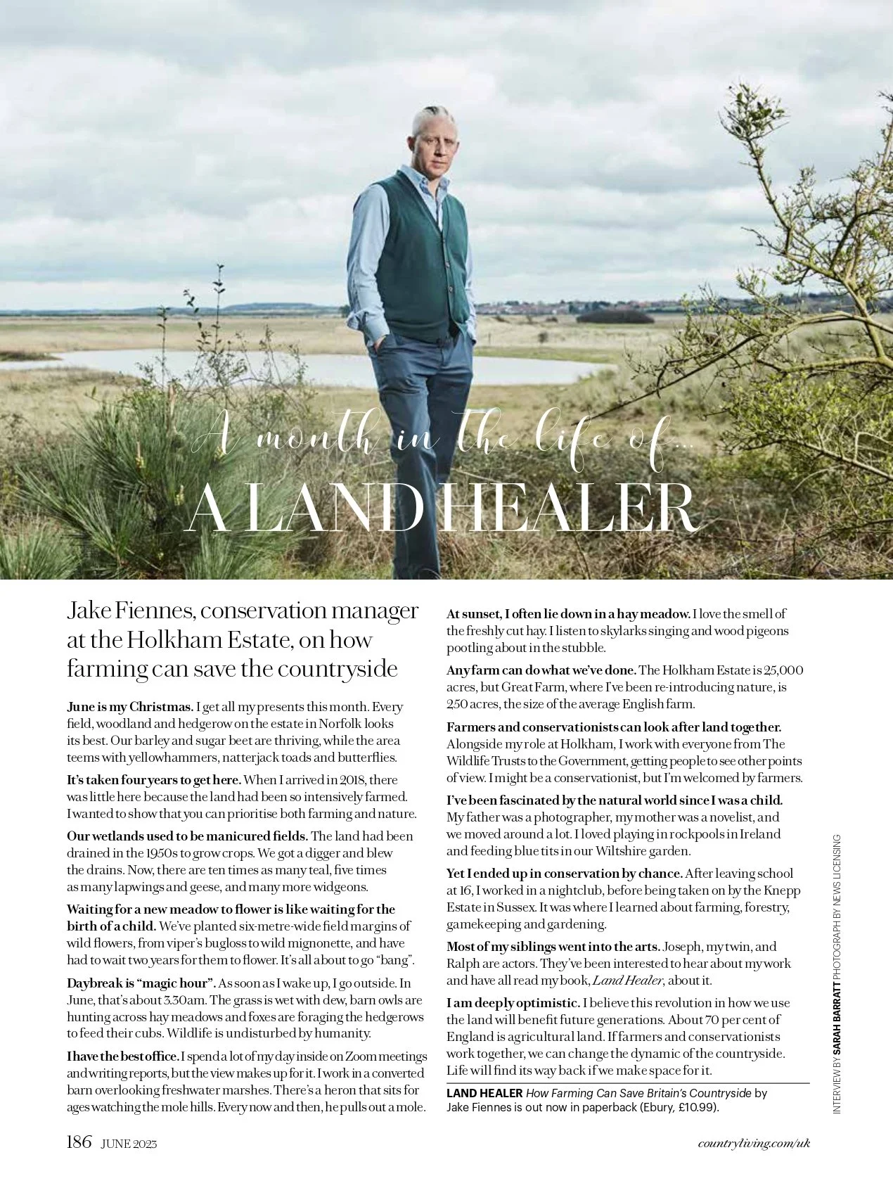 An Interview with Maverick Rewilder Jake Fiennes — Sarah Barratt