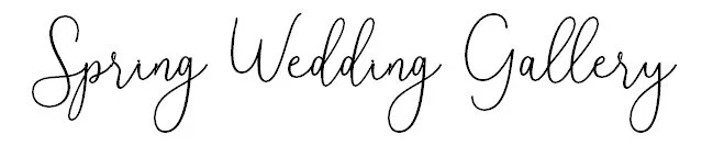 Spring Weddings — Bothy Blooms