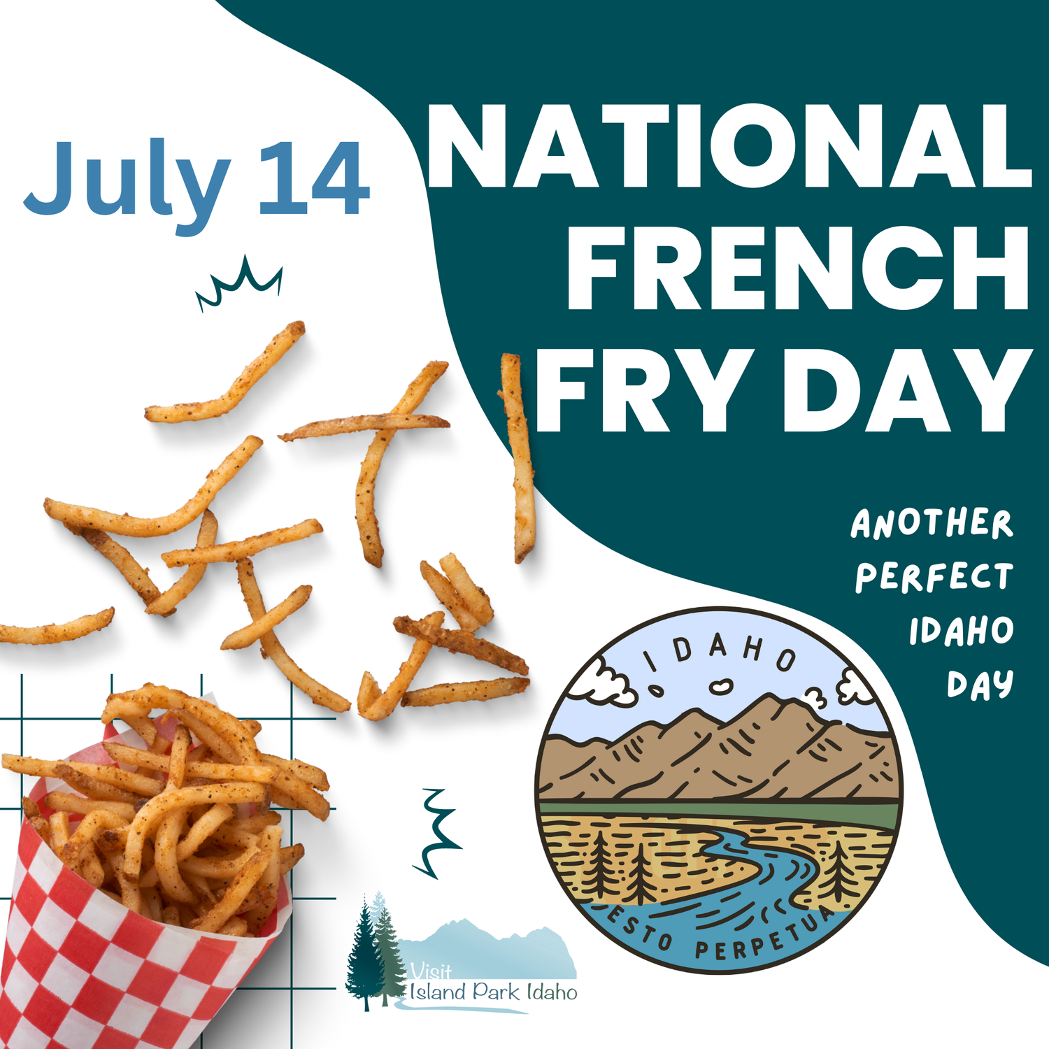 French Fries - by Idaho...on National French Fry Day — Visit Island ...