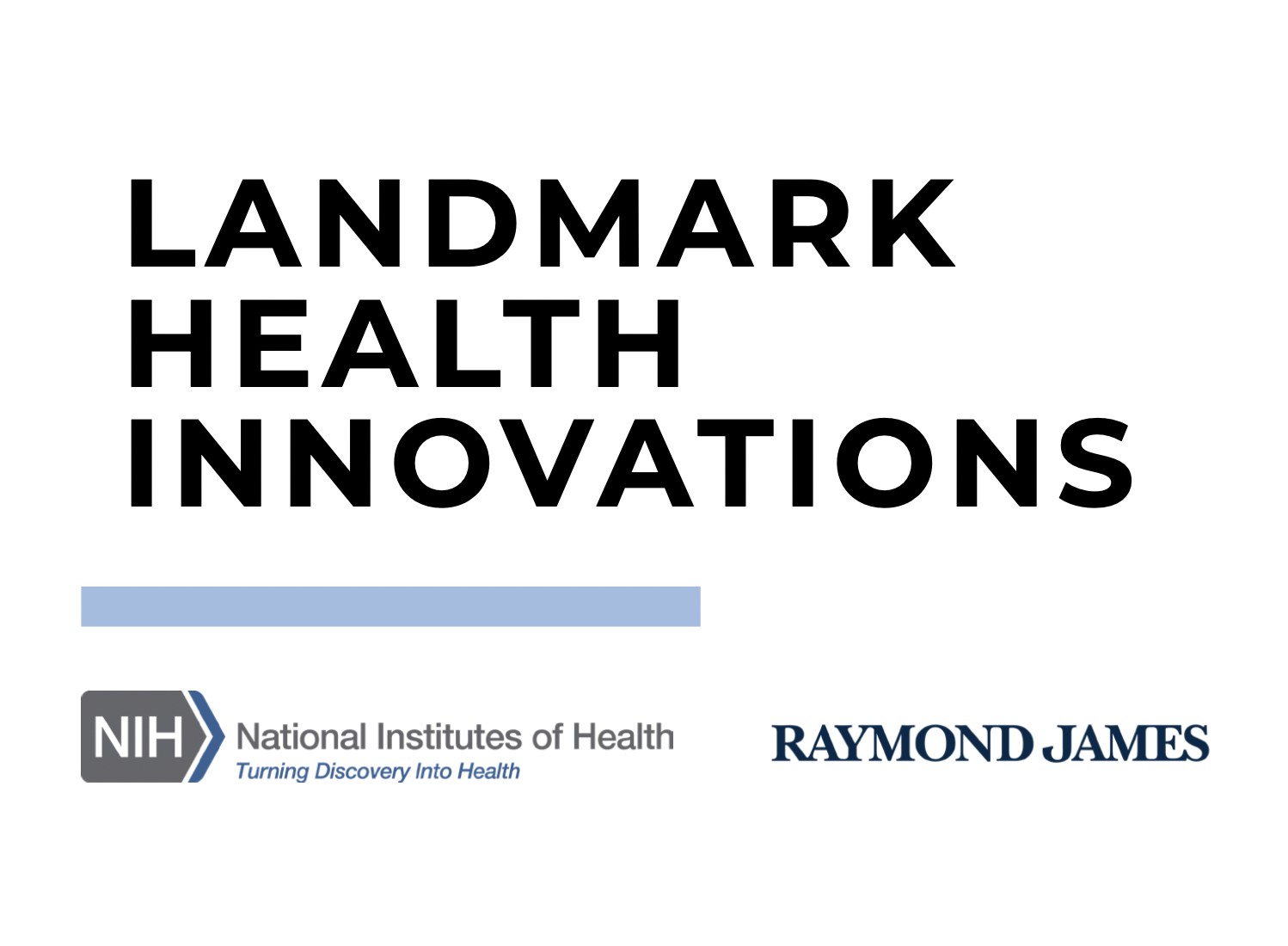 Landmark Health Innovations 2025 Landmark Angels