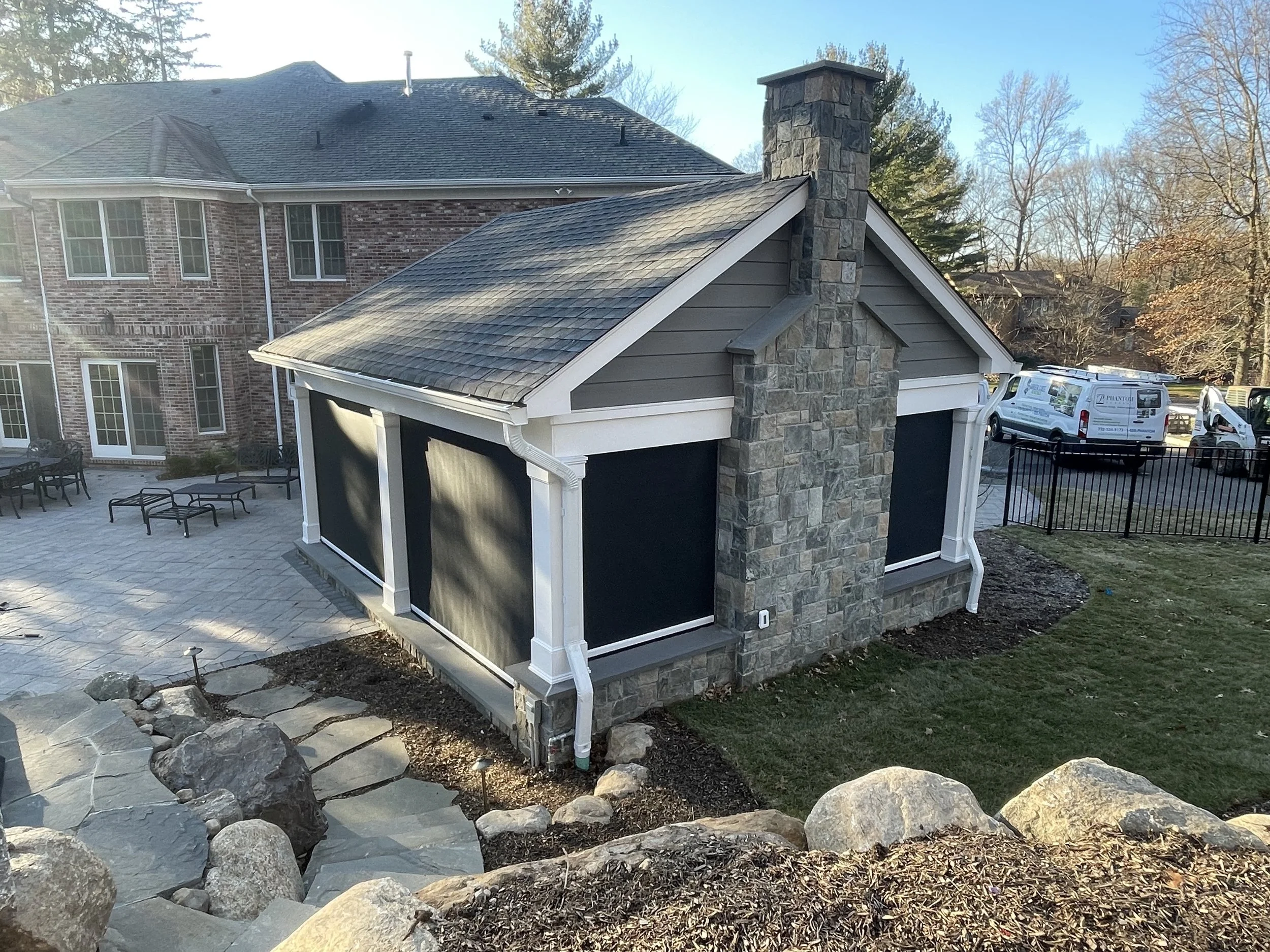 Motorized Screen Gallery — Garden State Retractables