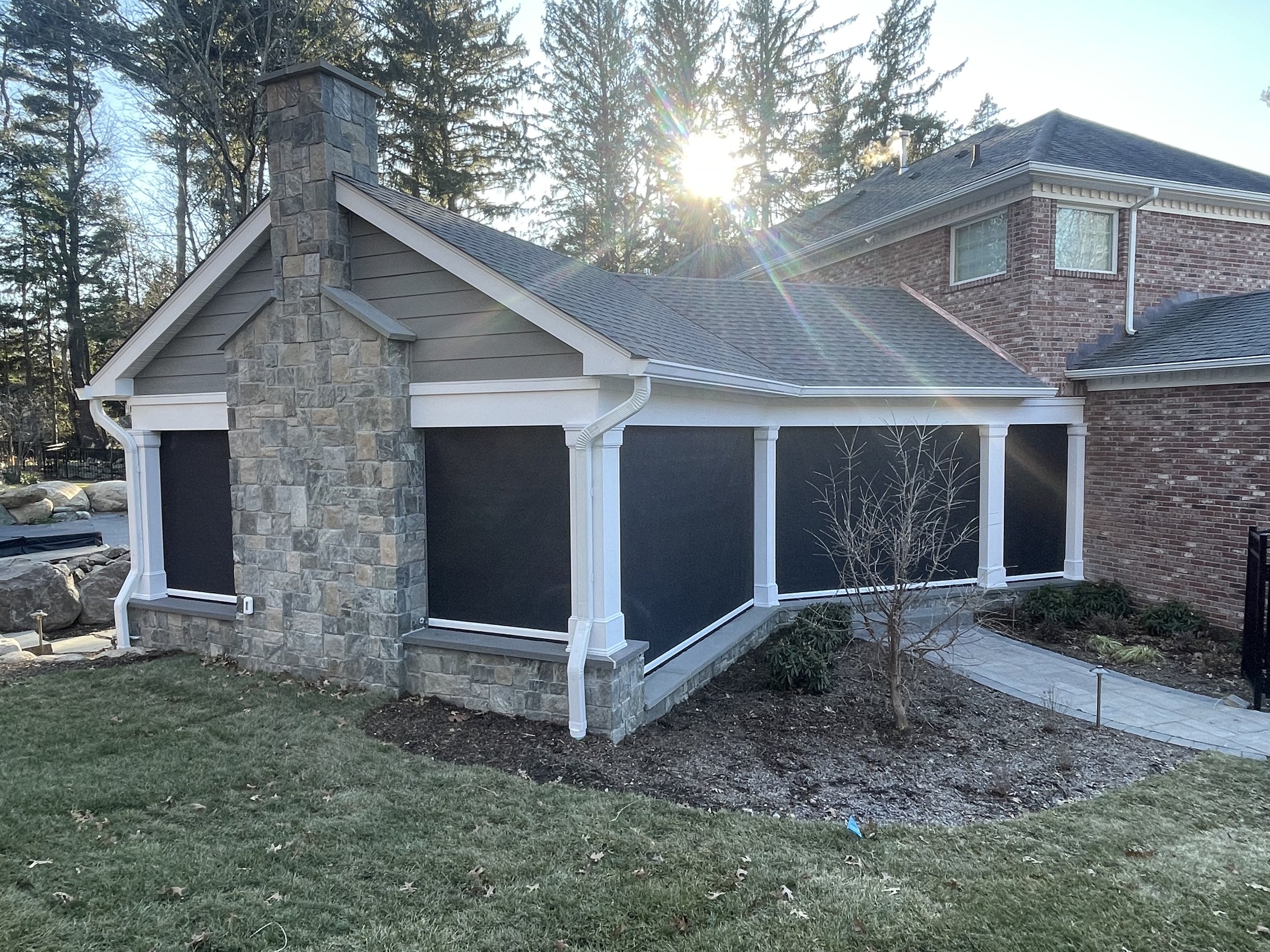 Motorized Screen Gallery — Garden State Retractables