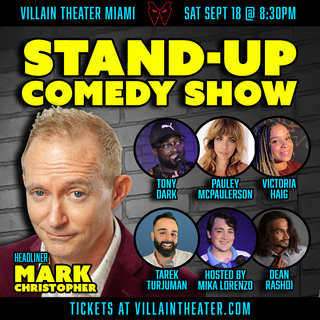 Stand-Up Comedy Show with Mark Christopher — Villain Theater