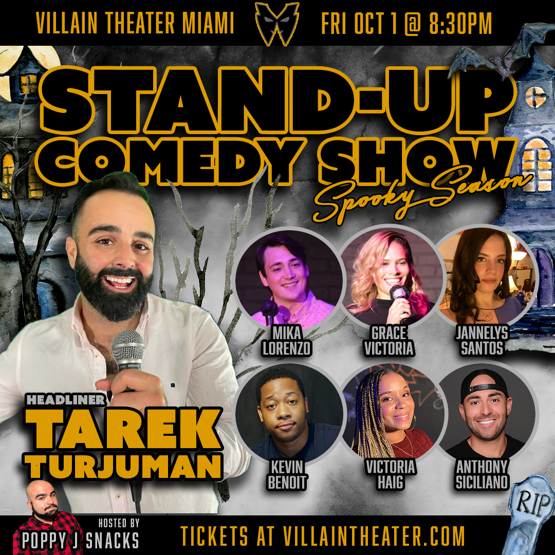 Stand-Up Comedy Show with Tarek Turjuman — Villain Theater
