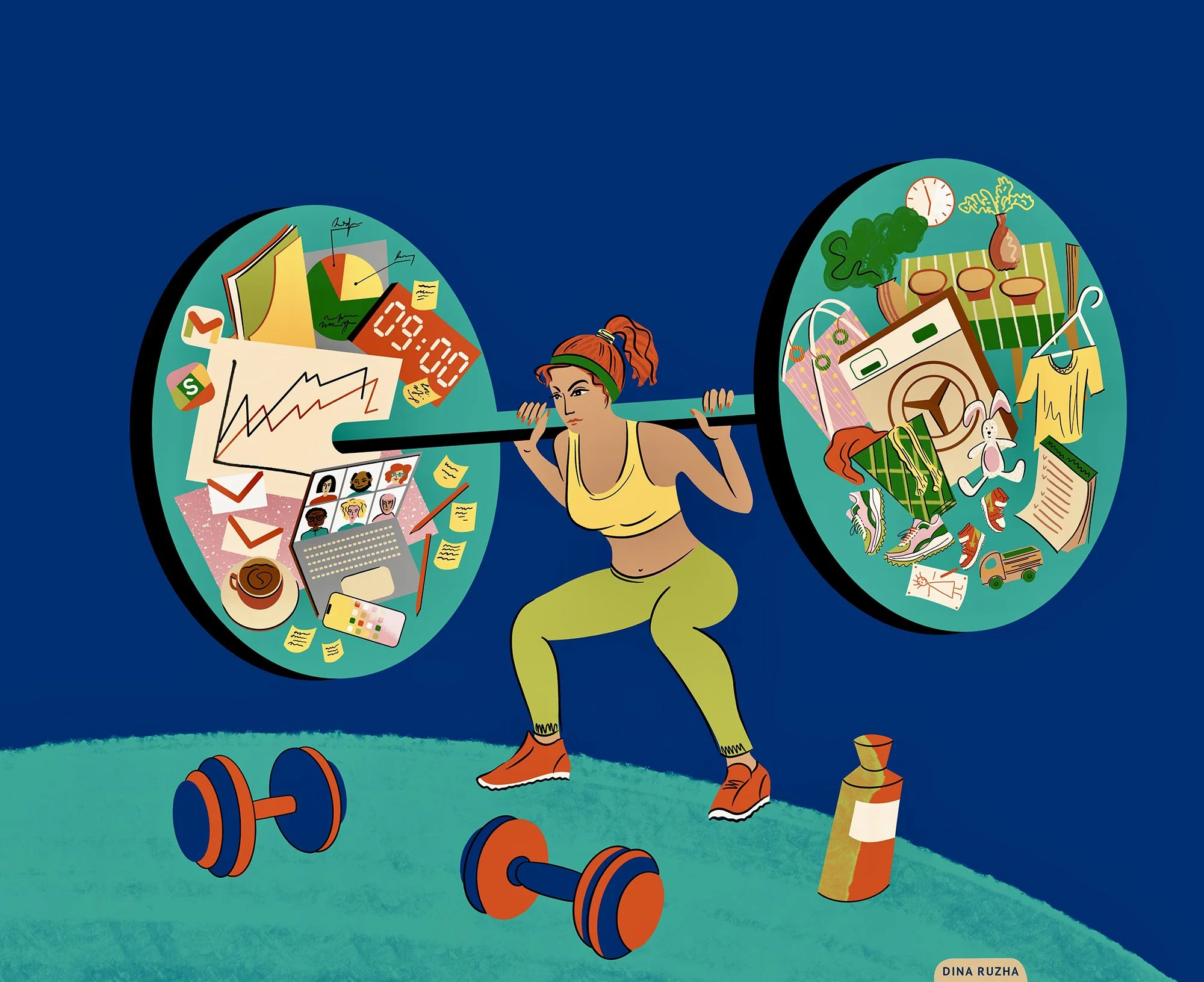 Illustrations — Dina Ruzha