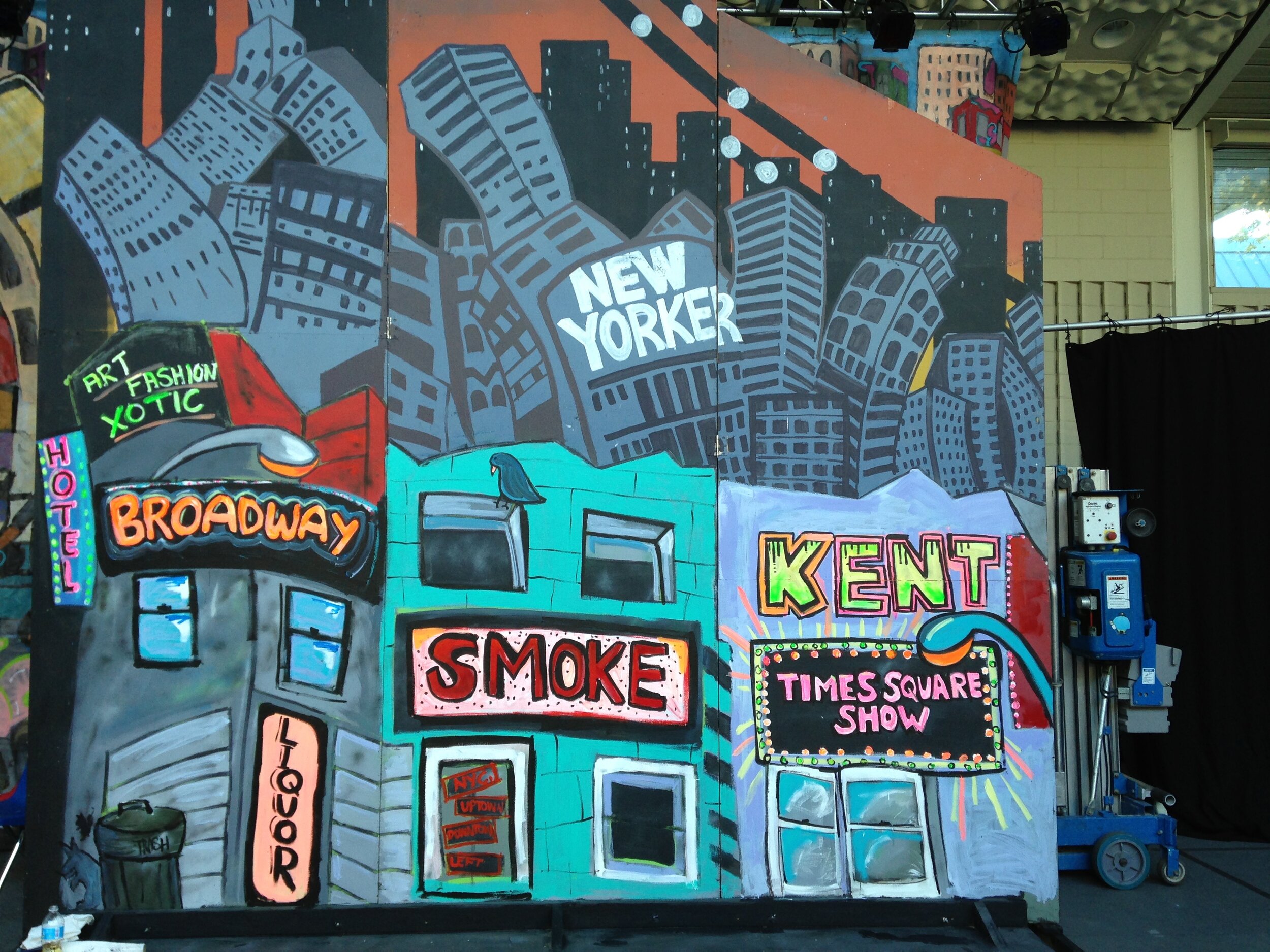 harlem school of the arts / scenic & backdrops — Blair Wear