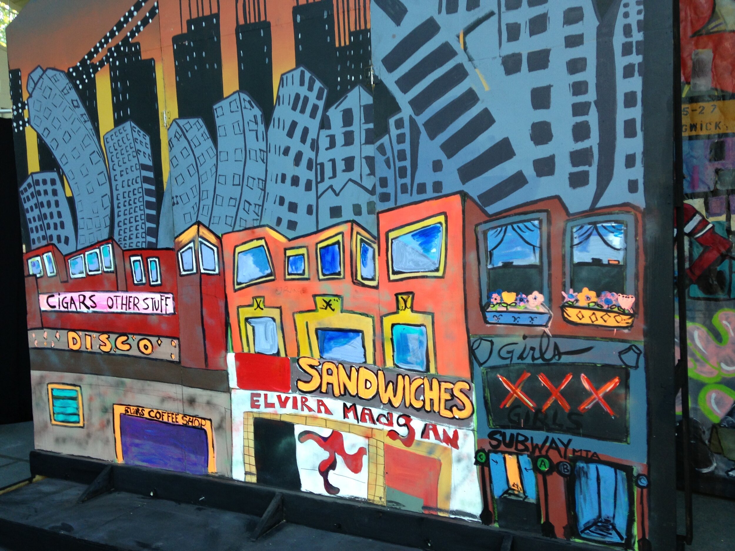 harlem school of the arts / scenic & backdrops — Blair Wear