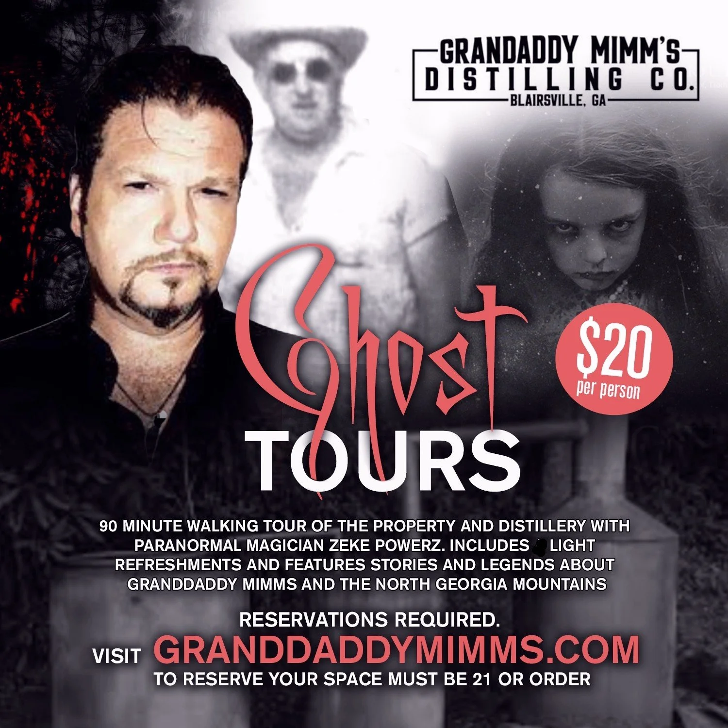 GDM Ticketing — Grandaddy Mimm's Distilling Co.