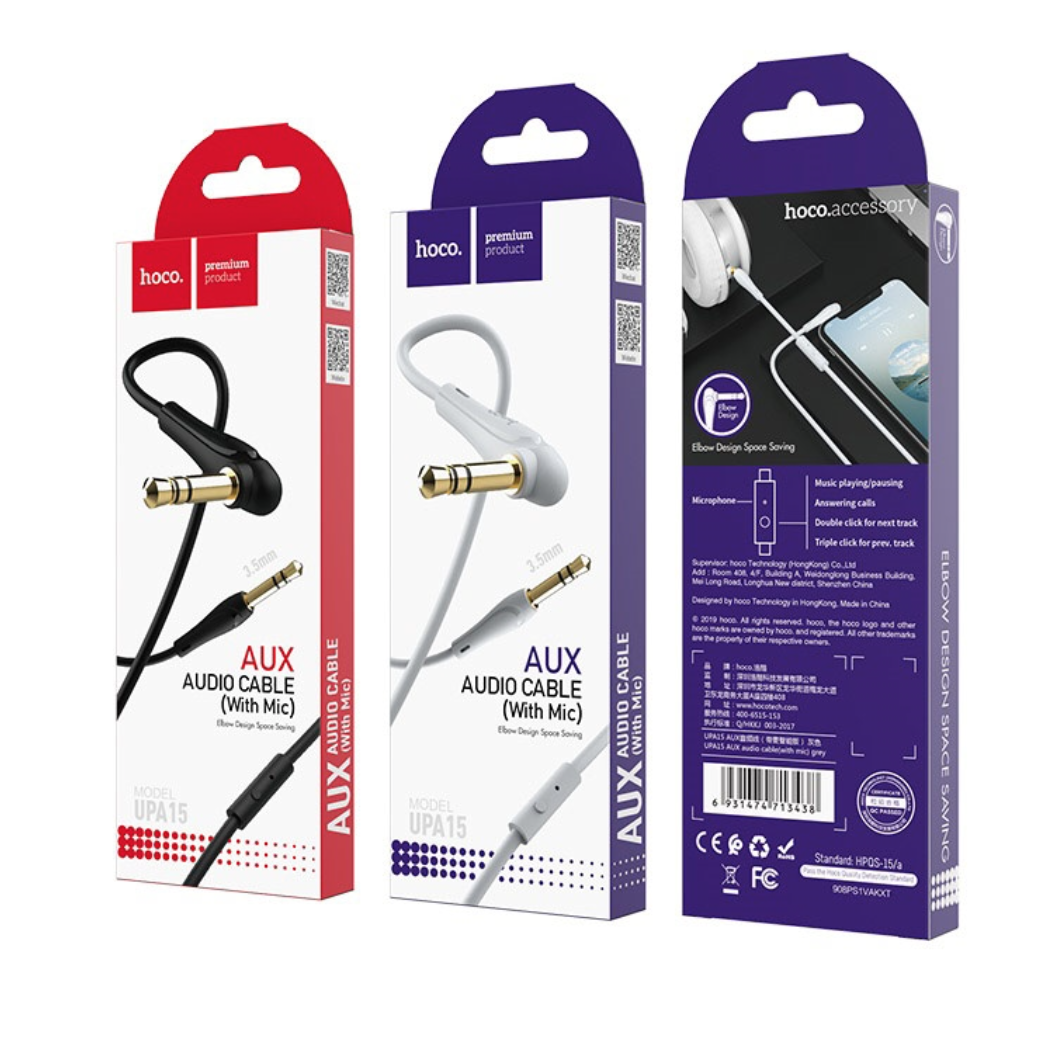 MidletonIT - Hoco M97 Stereo Bass Universal Premium Headphones (Black)