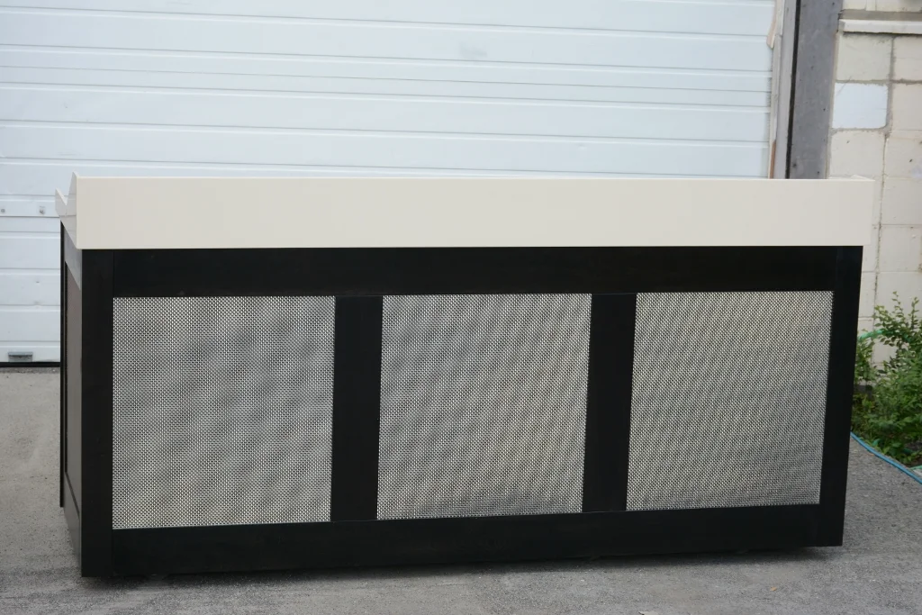 Black Starboard with Custom Metal Panels | Vermont Islands