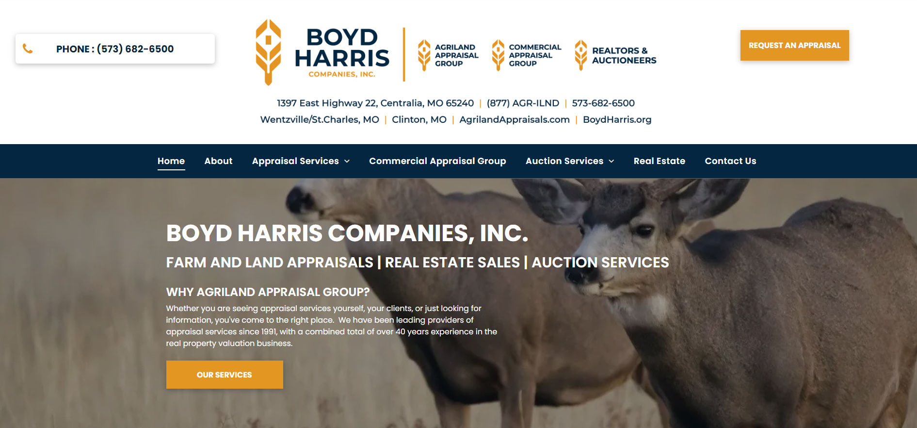 Website Design Central Missouri | 54 Design Group, LLC