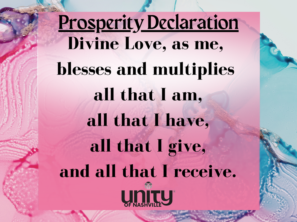 Prayer — Unity of Nashville