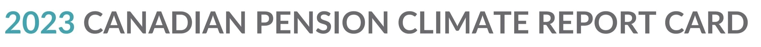 2023 Canadian Pension Climate Report Card — Shift - Protect Your ...