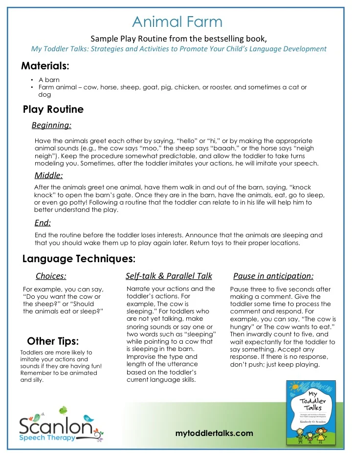 Free Resource Library - My Toddler Talks — My Toddler Talks