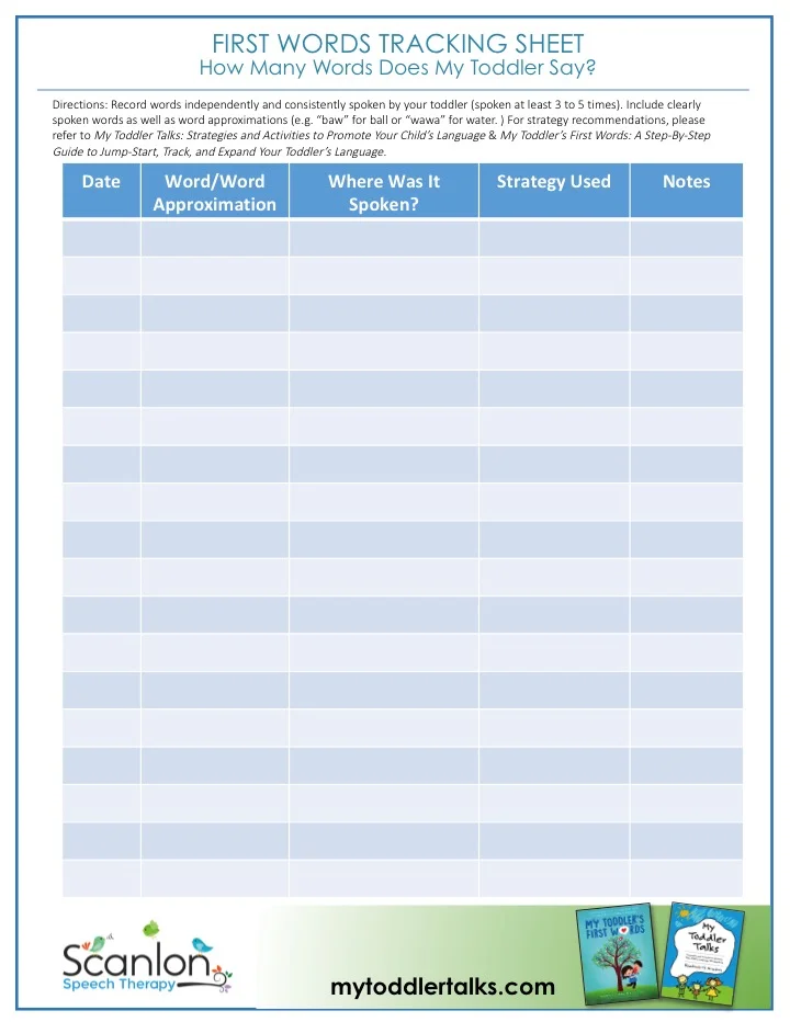 Free Resource Library - My Toddler Talks — My Toddler Talks